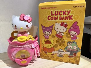 Sanrio Characters Lucky Coin Bank Blind Box, Hobbies & Toys, Toys ...