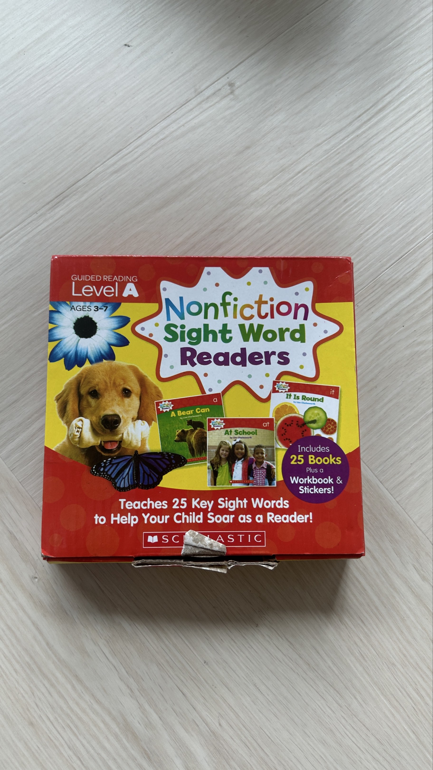 Scholastic Nonfiction Sight Word Readers Level A, Hobbies & Toys, Books ...