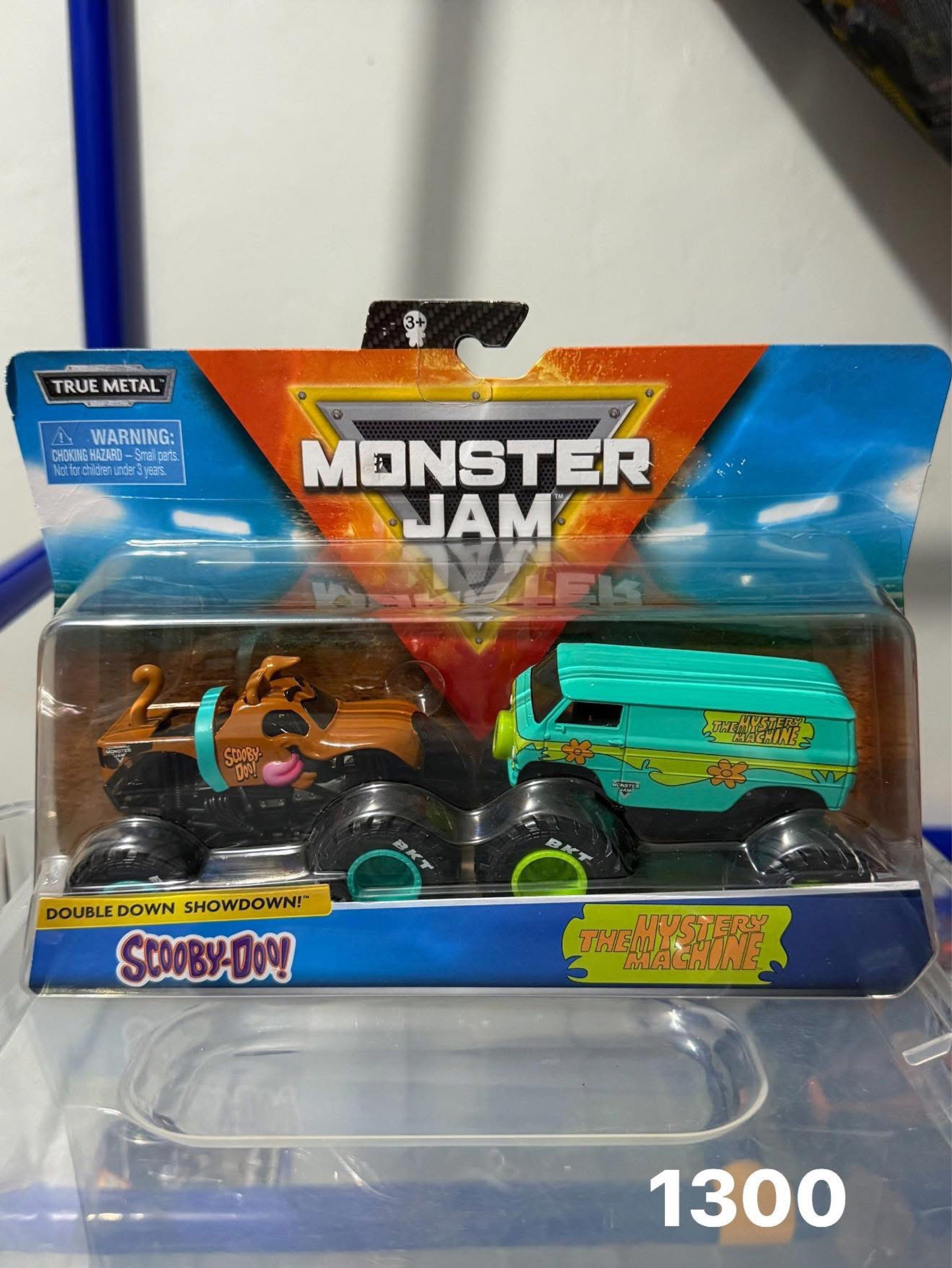 Scooby-Doo! Double Pack Spin Master Monster Jam Monster Trucks 1:64 ...