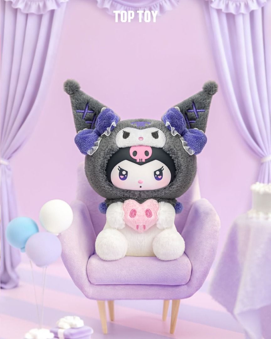 [SEALED Blind Box] Sanrio Characters Kuromi Party Keychain Series Plush ...