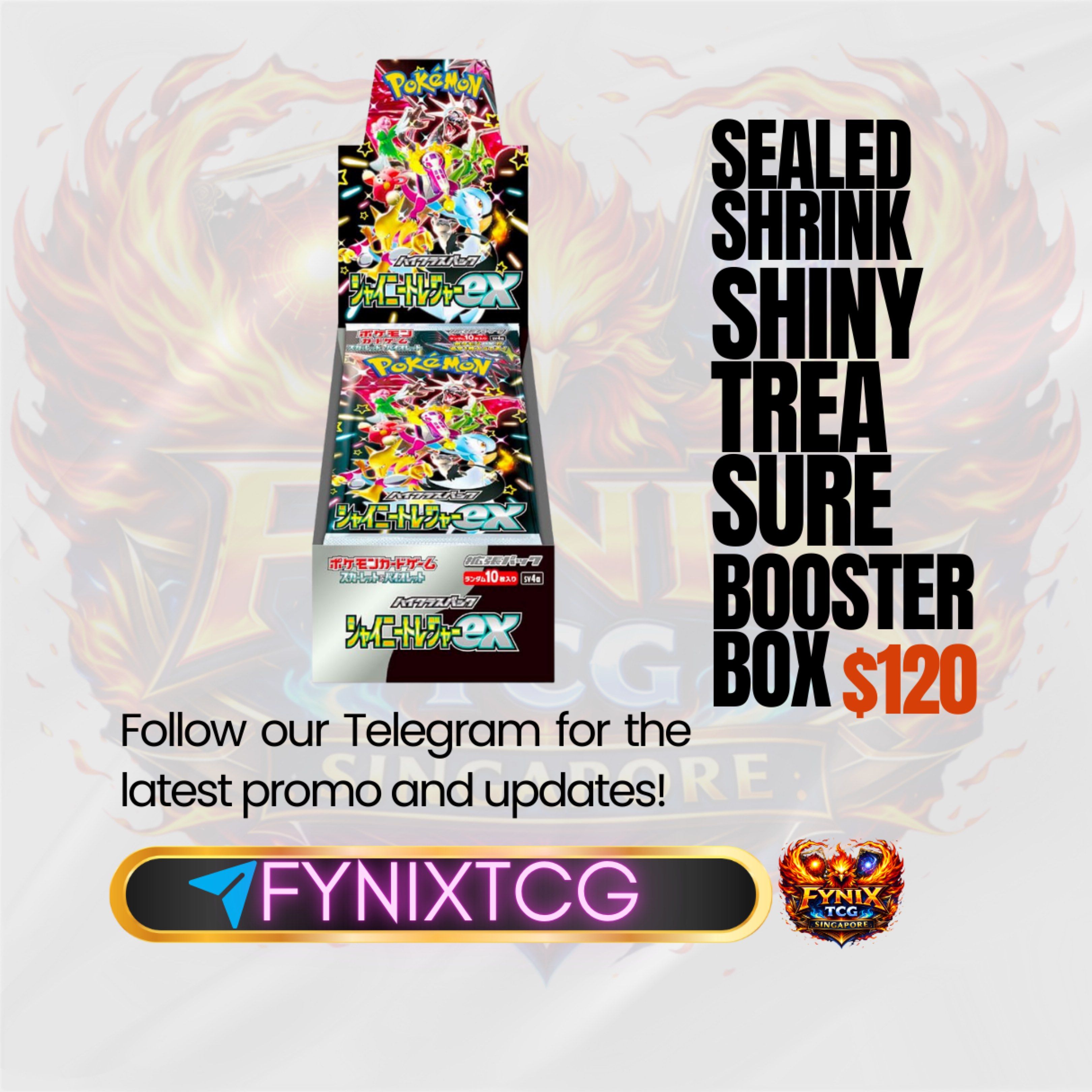 Sealed Pokemon Shiny Treasure Booster Box, Hobbies & Toys, Toys & Games ...