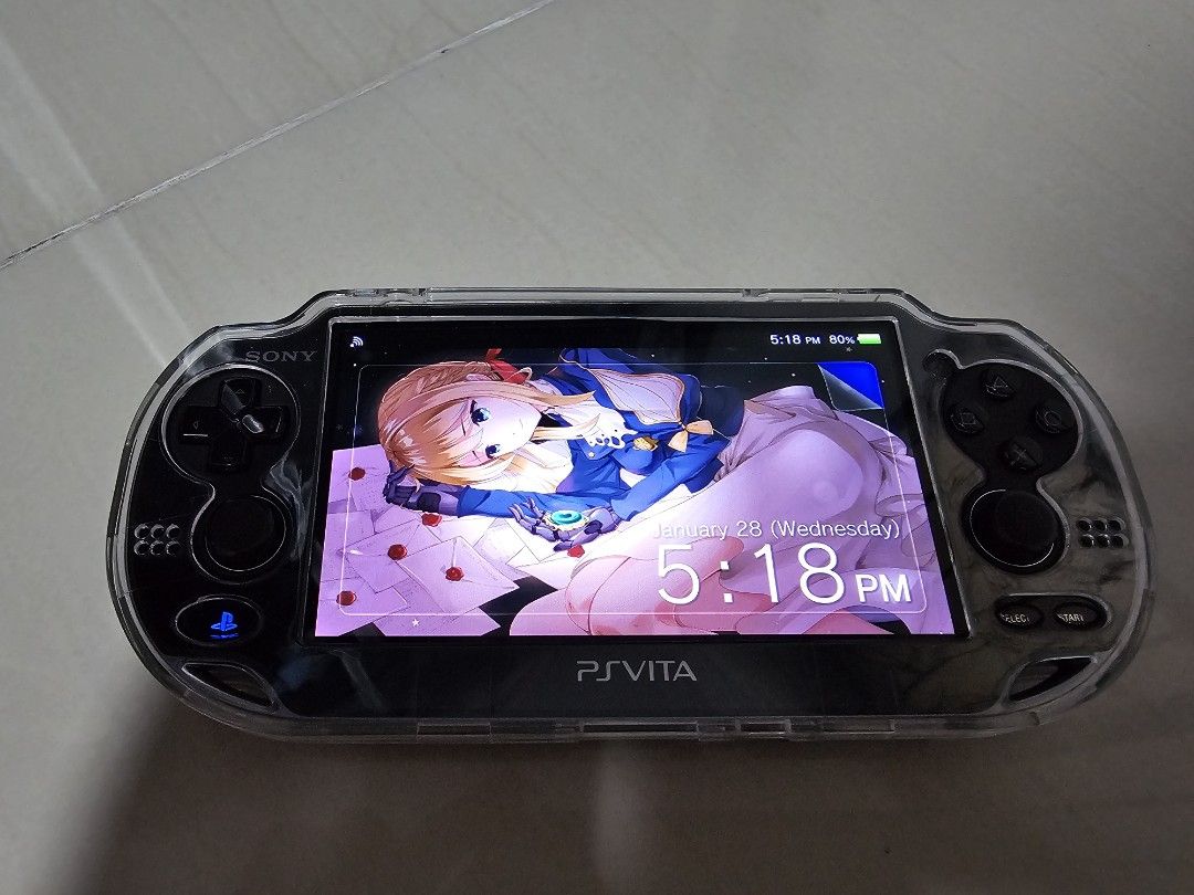 Sony PSVita OLED (Modded) 512GB, Video Gaming, Video Game Consoles ...