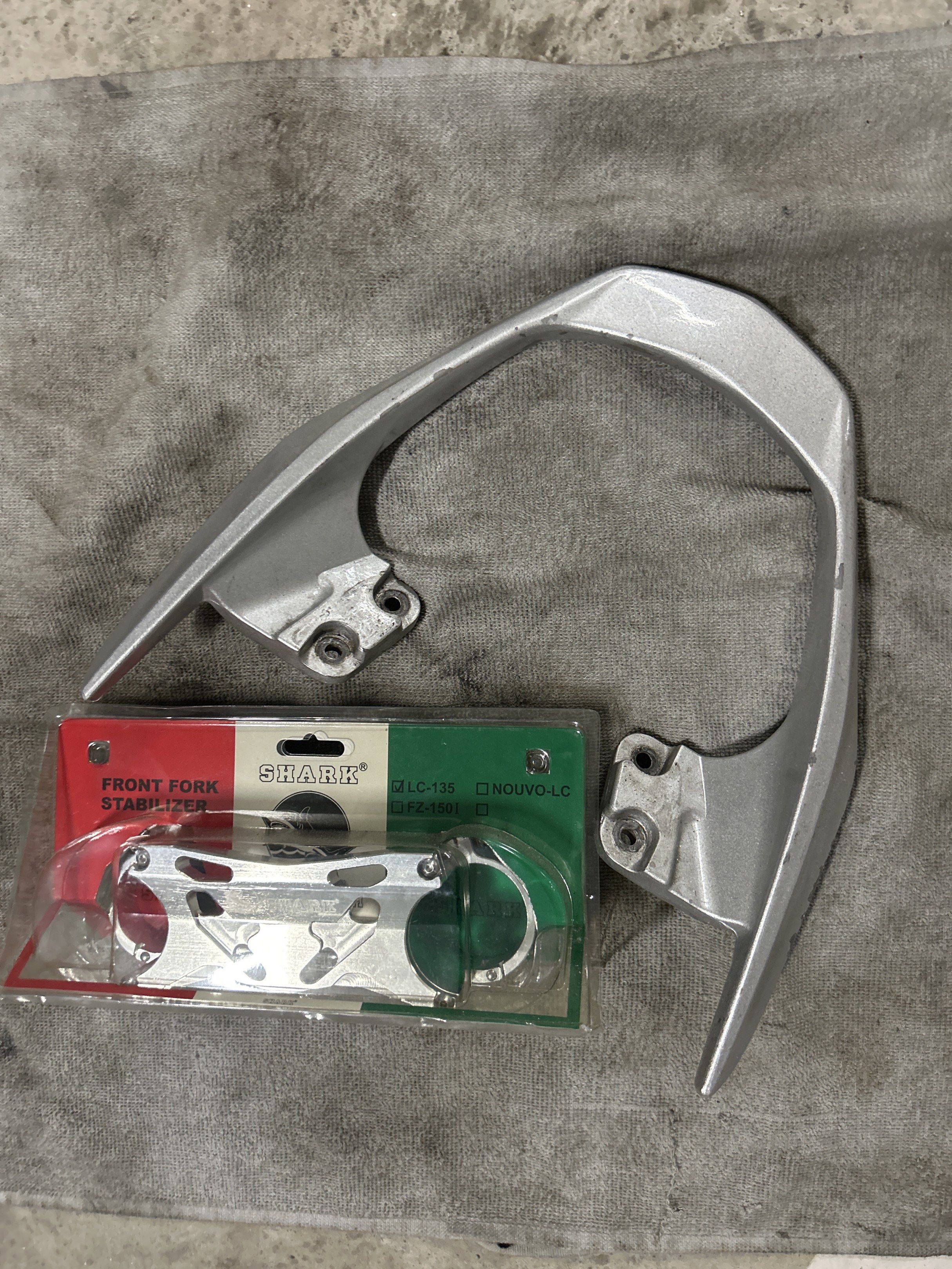 Spark, X1R Pillion Bar & Front Fork Stabiliser, Motorcycles, Motorcycle ...