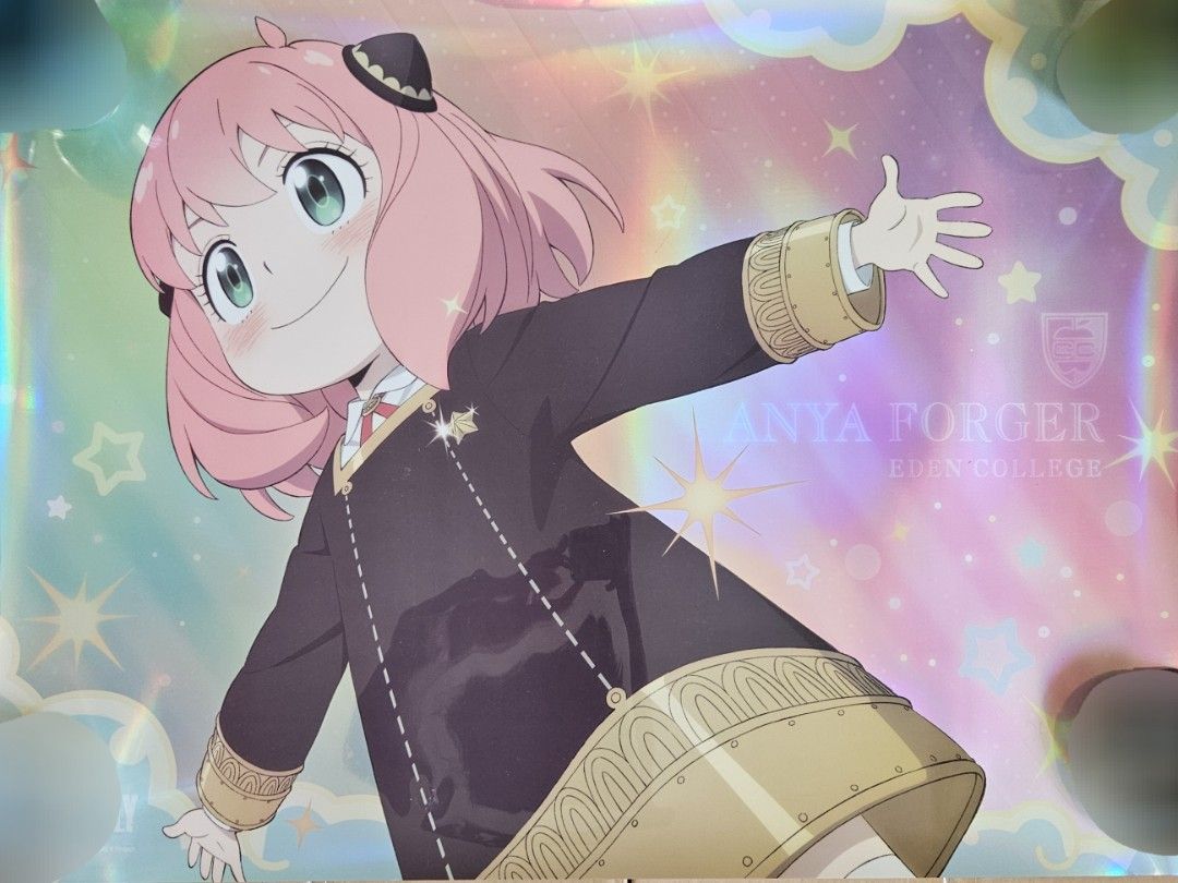 SPY x FAMILY Anya poster, Hobbies & Toys, Art & Prints on Carousell