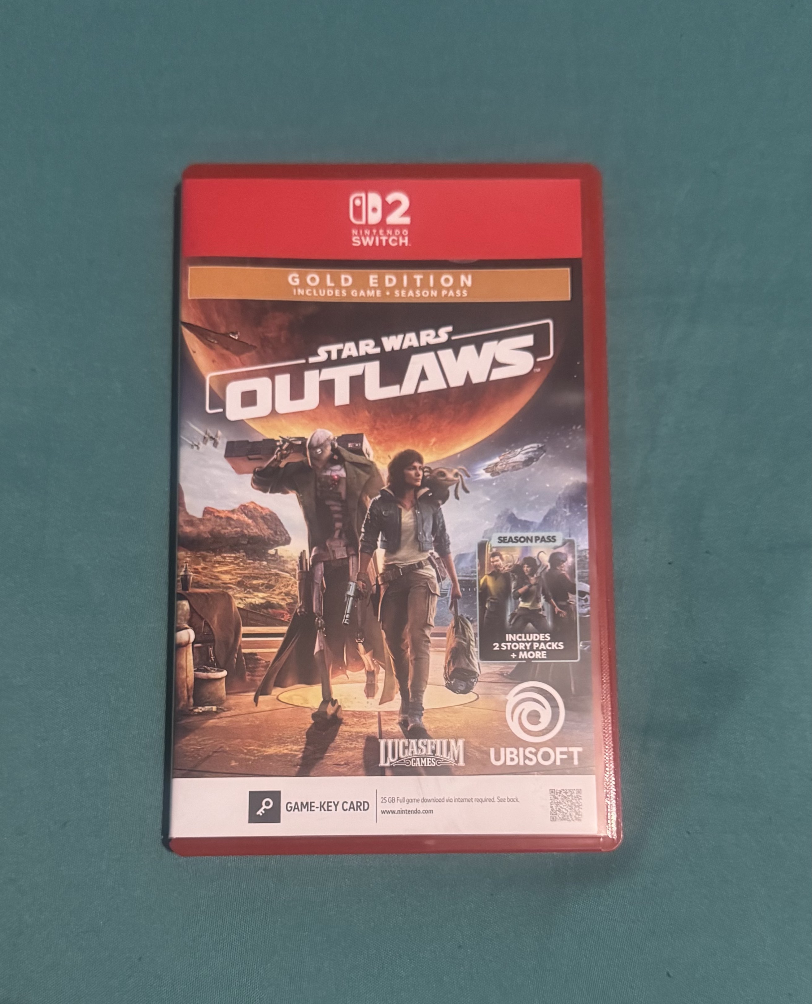 Star Wars Outlaws Gold Edition for Nintendo Switch for Sale!, Video ...