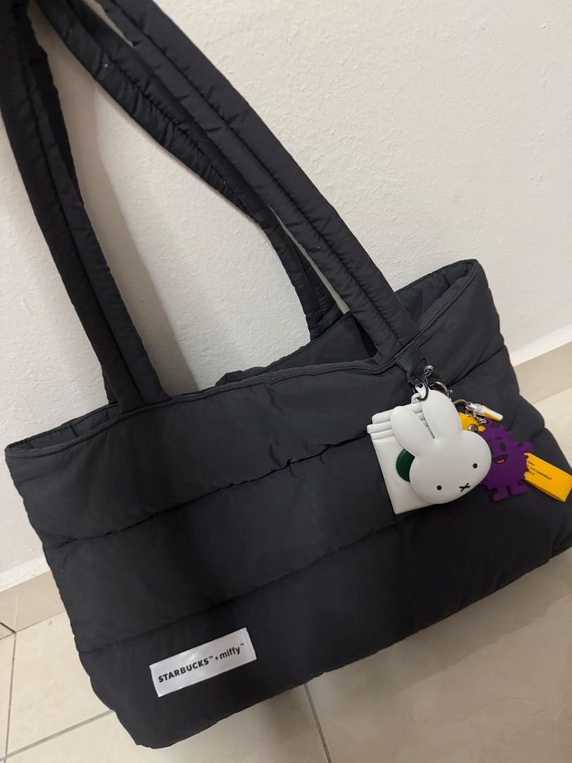 Starbucks x Miffy - Tote Bag, Men's Fashion, Bags, Belt bags, Clutches ...