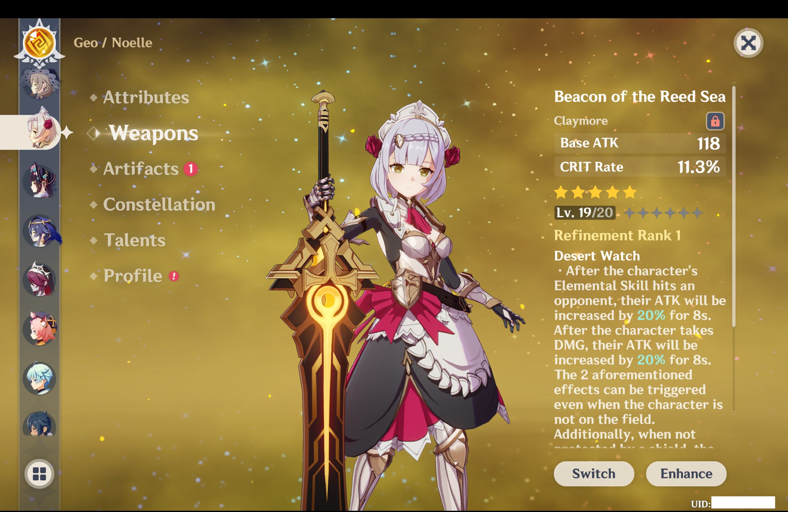 Starter Premium Weapons Only Genshin Impact Account AR 8 (Tighnari ...