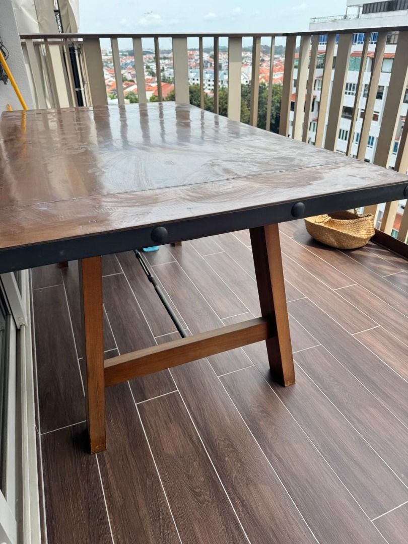 Teakwood Dining Table – Must Clear by Friday, Furniture & Home Living ...
