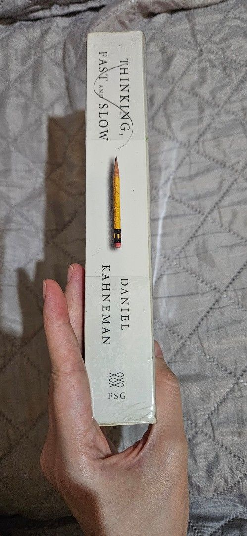 Thinking, Fast and Slow by Daniel Kahneman, Hobbies & Toys, Books ...