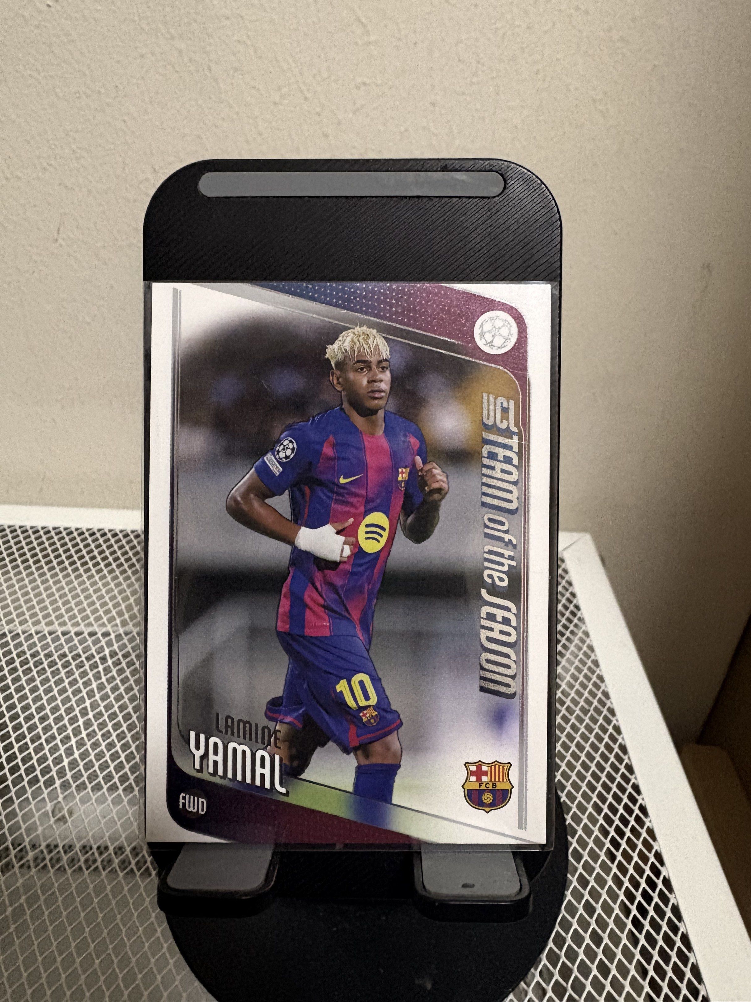 Topps UCL Team of the Season Lamine Yamal Trading Card, Hobbies & Toys ...