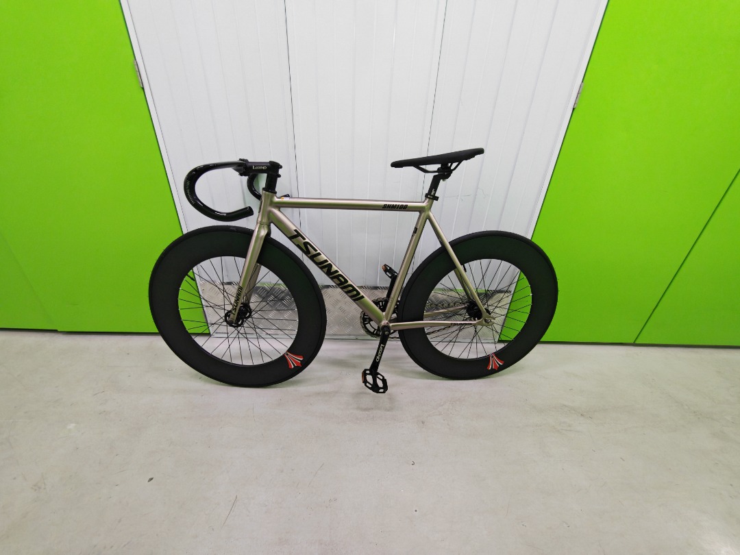TSUNAMI SNM100 SILVER 90MM RIMS (READY STOCK), Sports Equipment ...