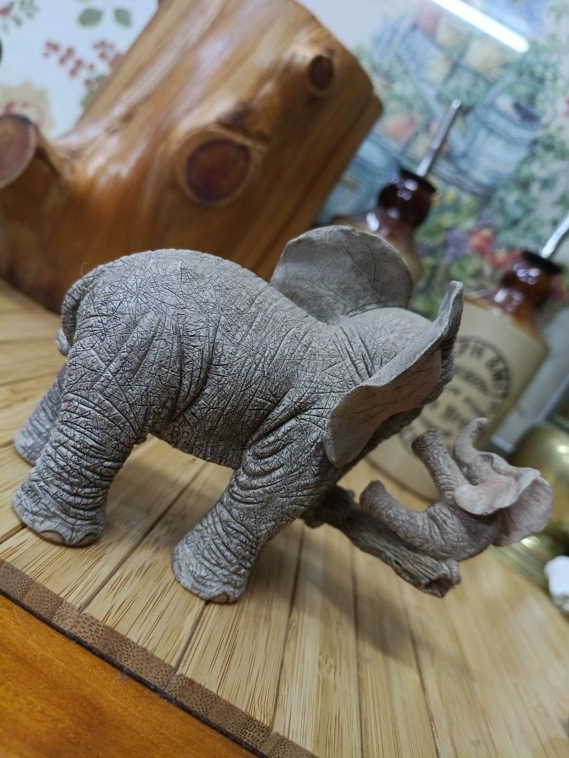 TUSKERS “Rise n Fall” Elephant Family Figurine – 90896 Trunk Branch ...