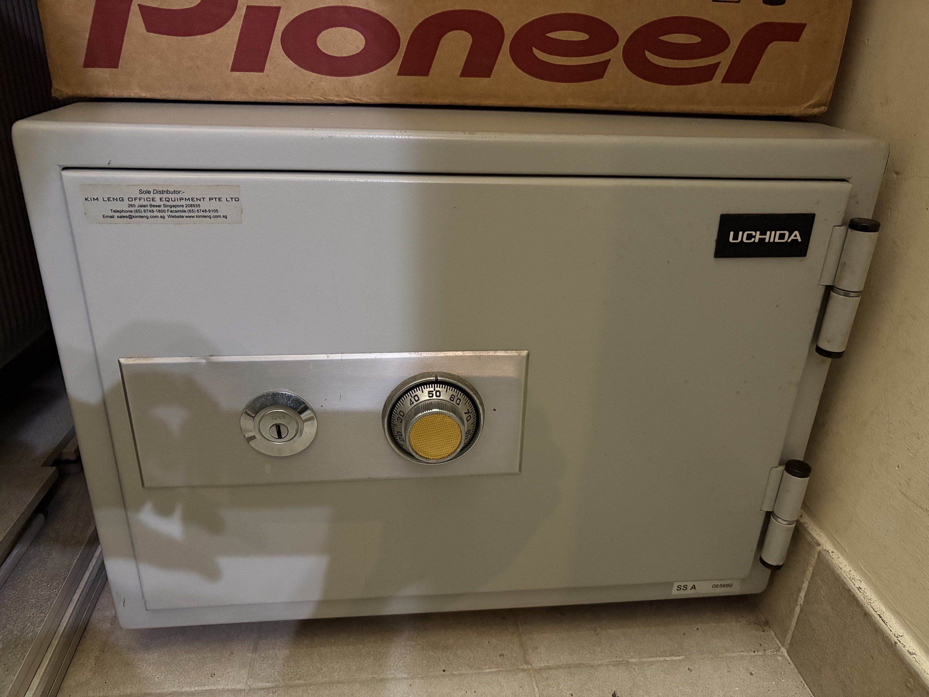 Uchida Fire Resistant Safe, Furniture & Home Living, Security & Locks ...