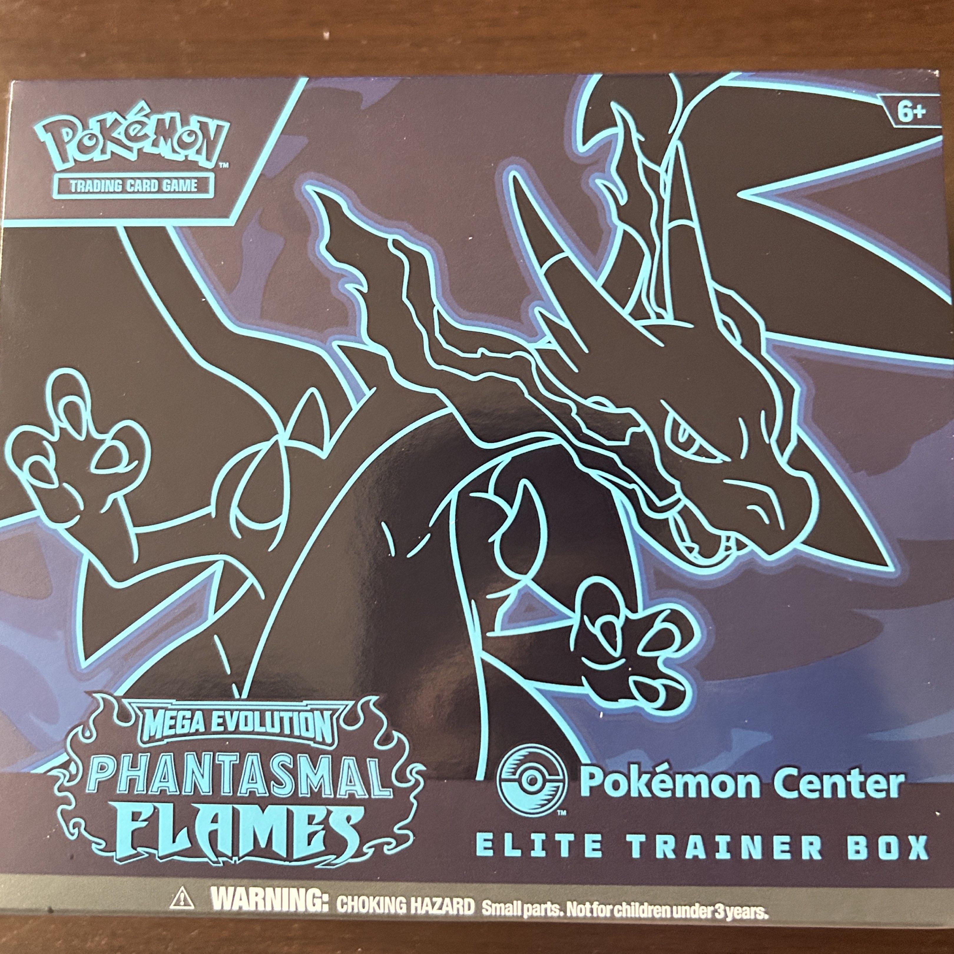 Unshrinked Pokemon Center Elite Trainer Box - Mega Evolution Phantasmal ...