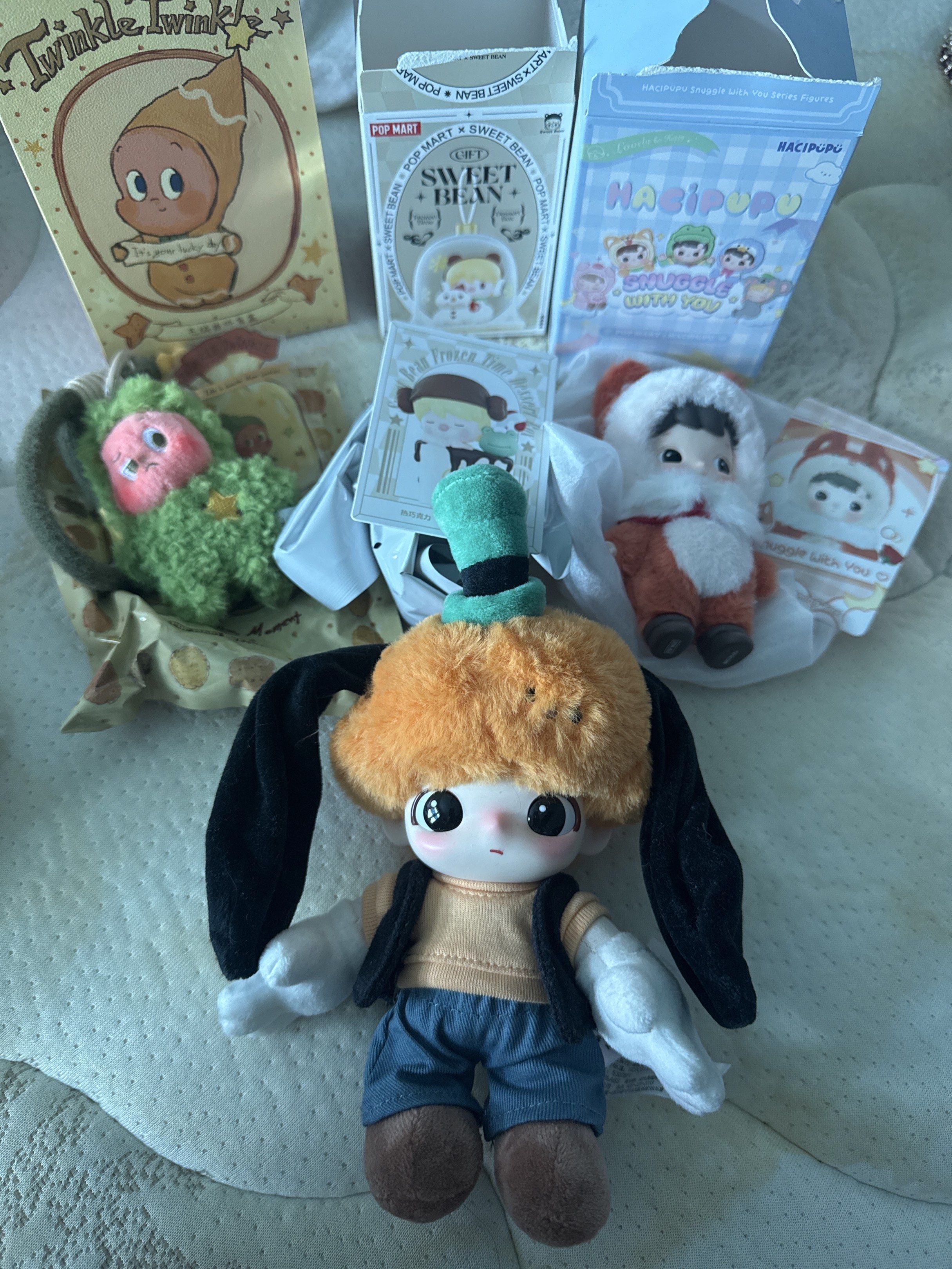 PopMart- Various Plush Toys - Sweet Bean, Habipupu, Twinkle Twinkle ...