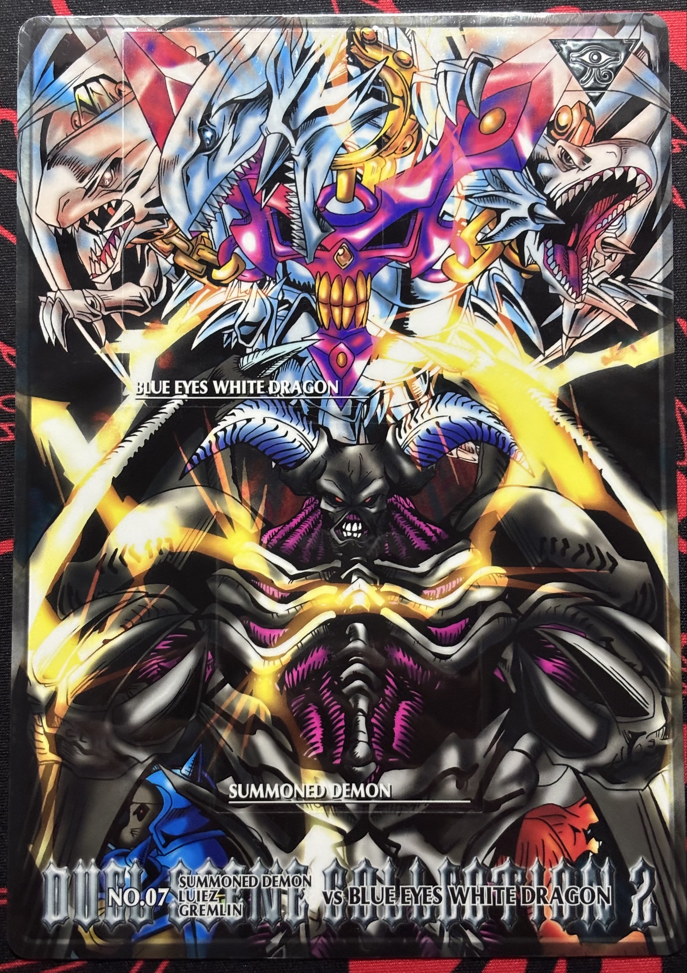 Vintage Bandai Jumbo cards, Yugioh Duel Scene Collection 2, No. 7 ...