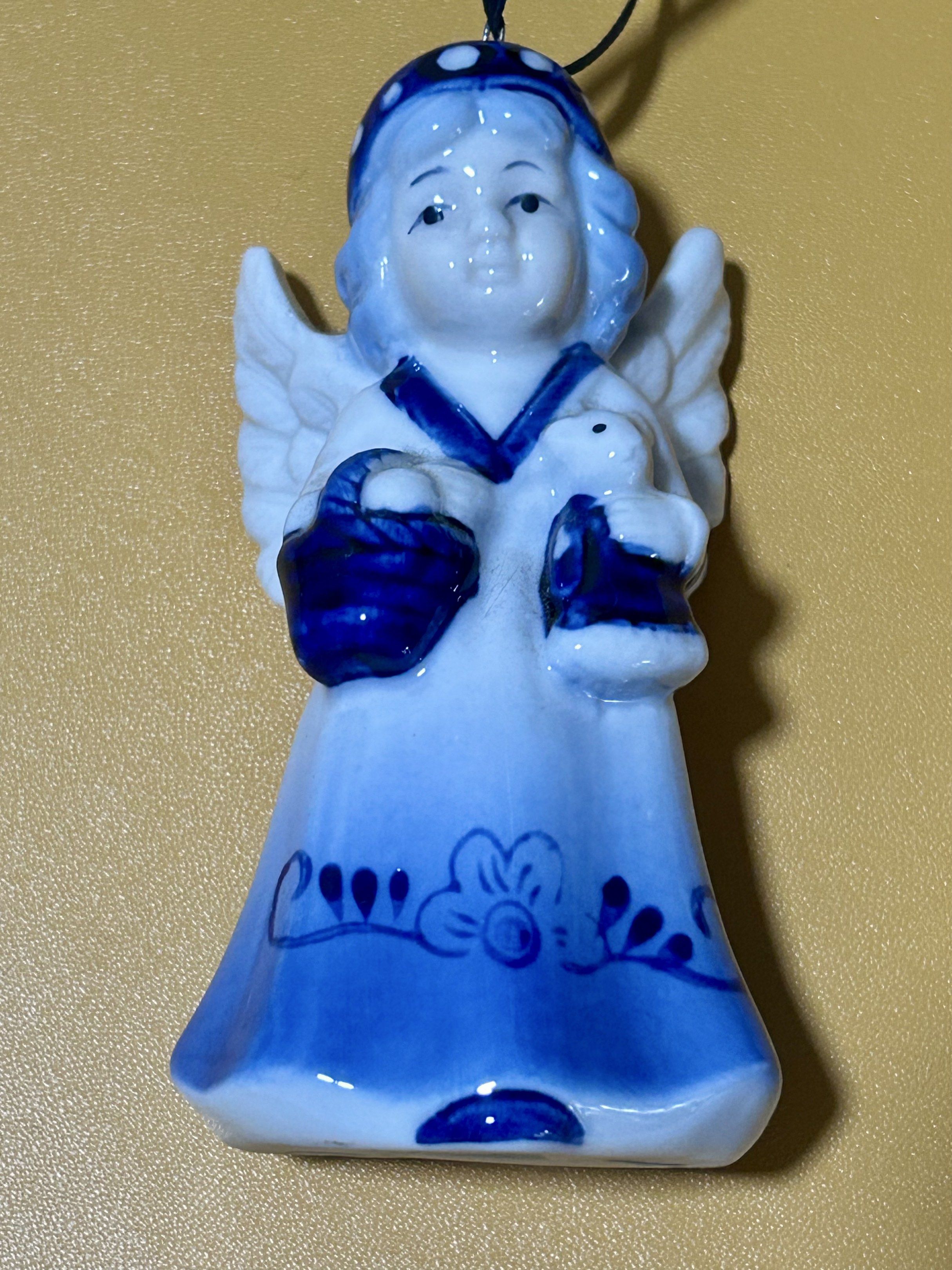 Vintage Porcelain Angel Ornament, Hobbies & Toys, Memorabilia ...