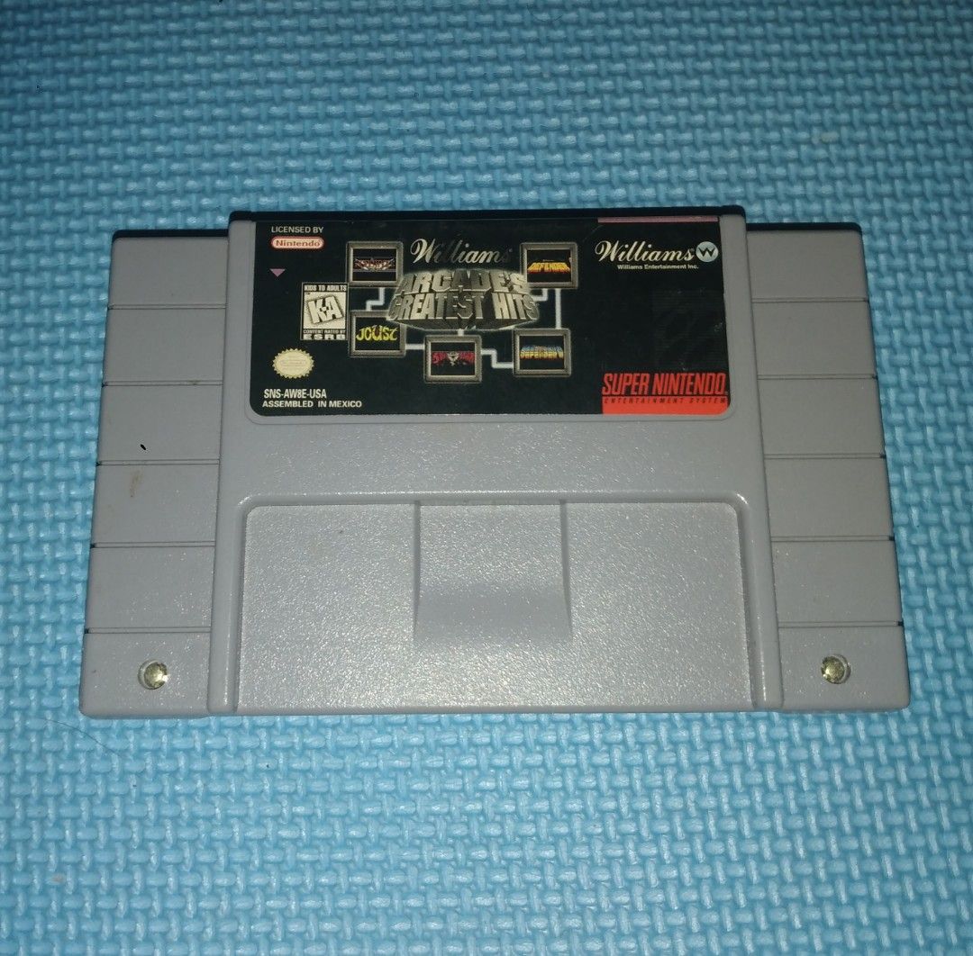 Williams Arcade's Greatest Hits - Super Nintendo, Video Gaming, Video ...