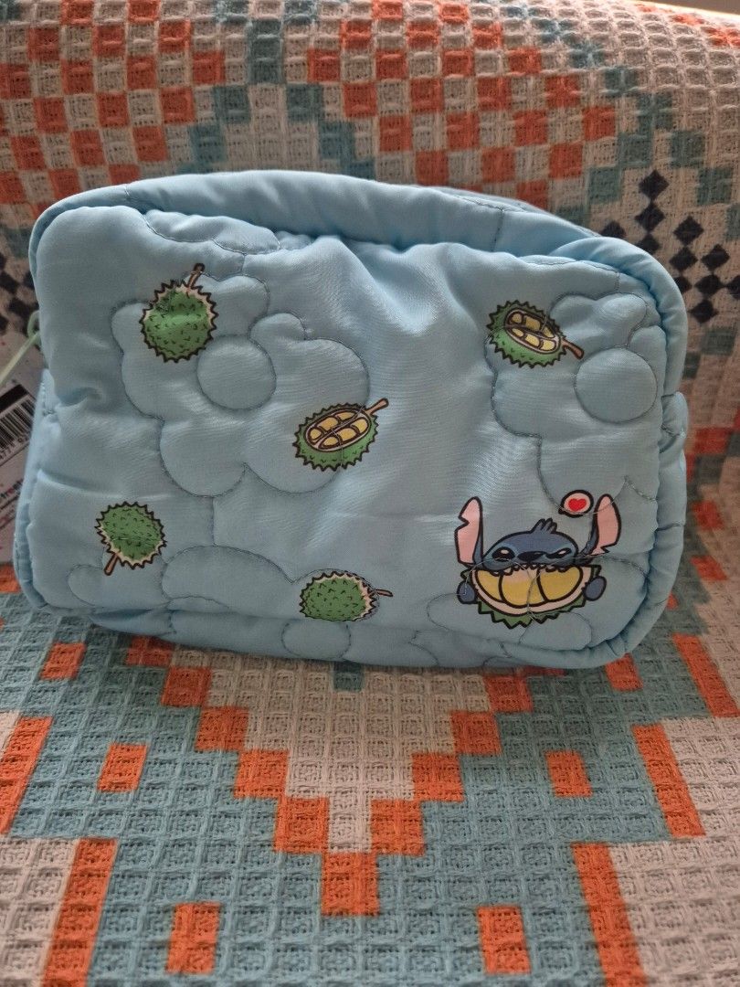 WTS Disney Stitch puffy pouch, Women's Fashion, Bags & Wallets, Purses ...