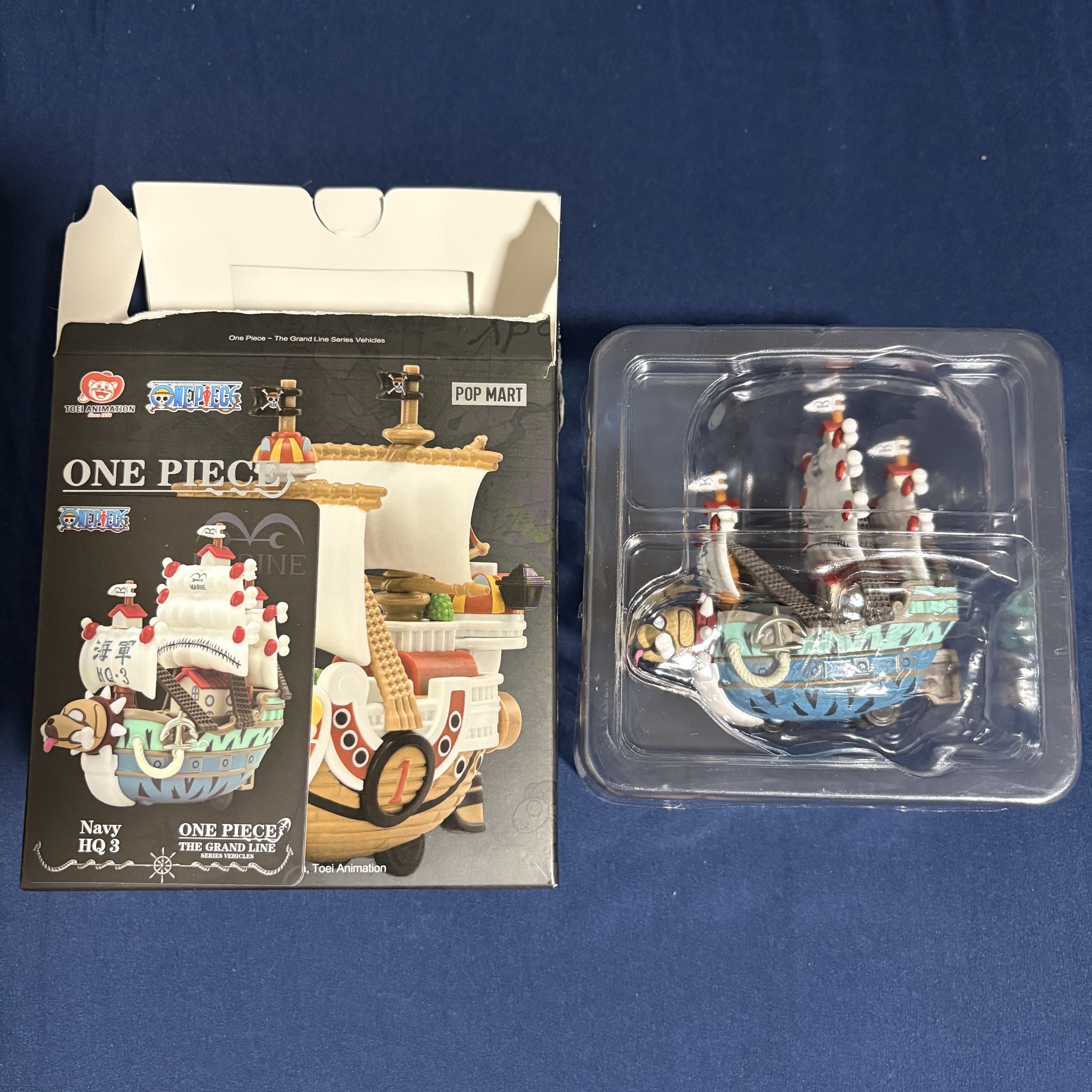 wts wtt one piece pop mart grand line ship navy hq3, Hobbies & Toys ...