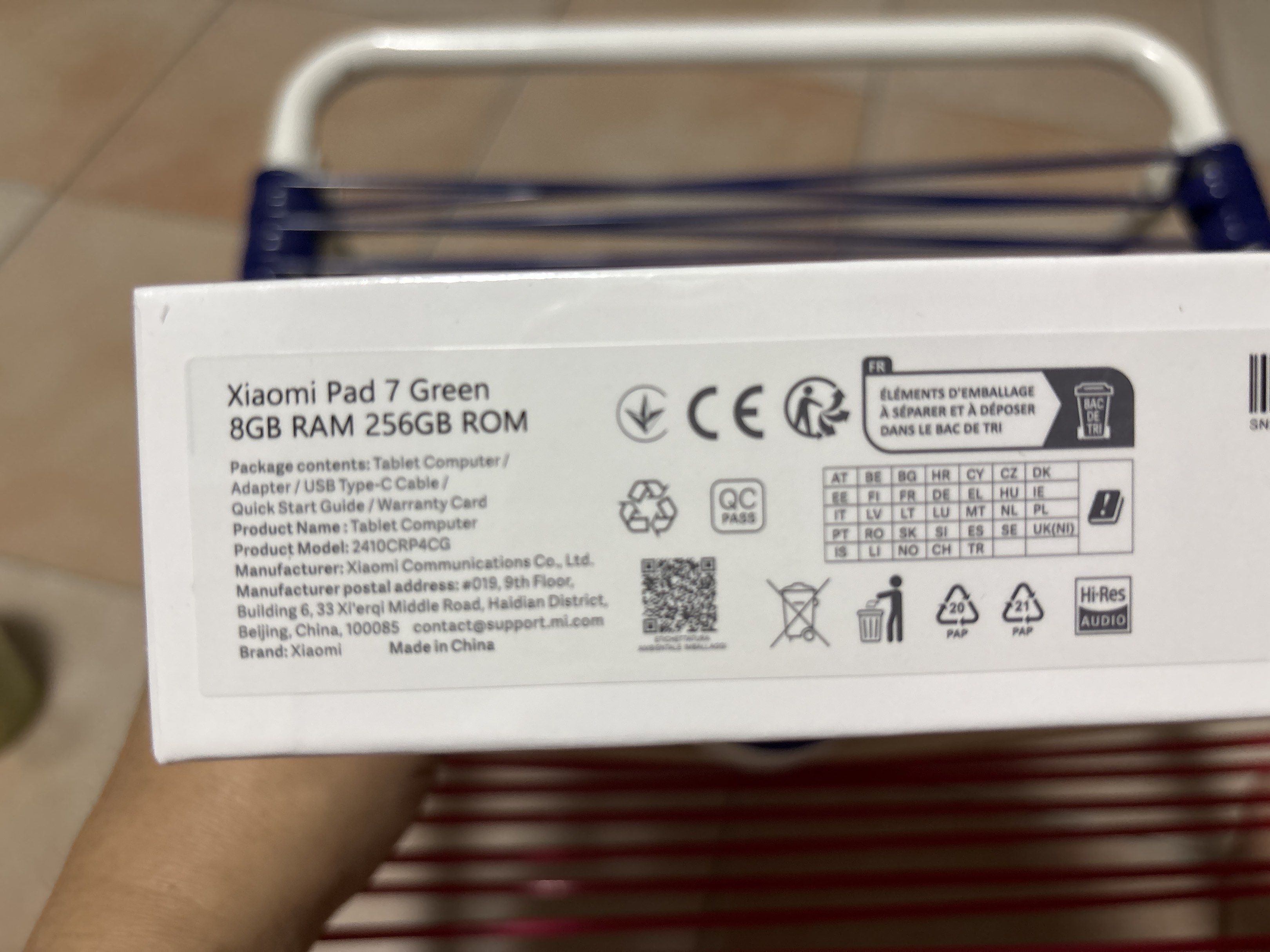 Xiaomi Pad 7 (WiFi) Green 256GB, Mobile Phones & Gadgets, Tablets ...