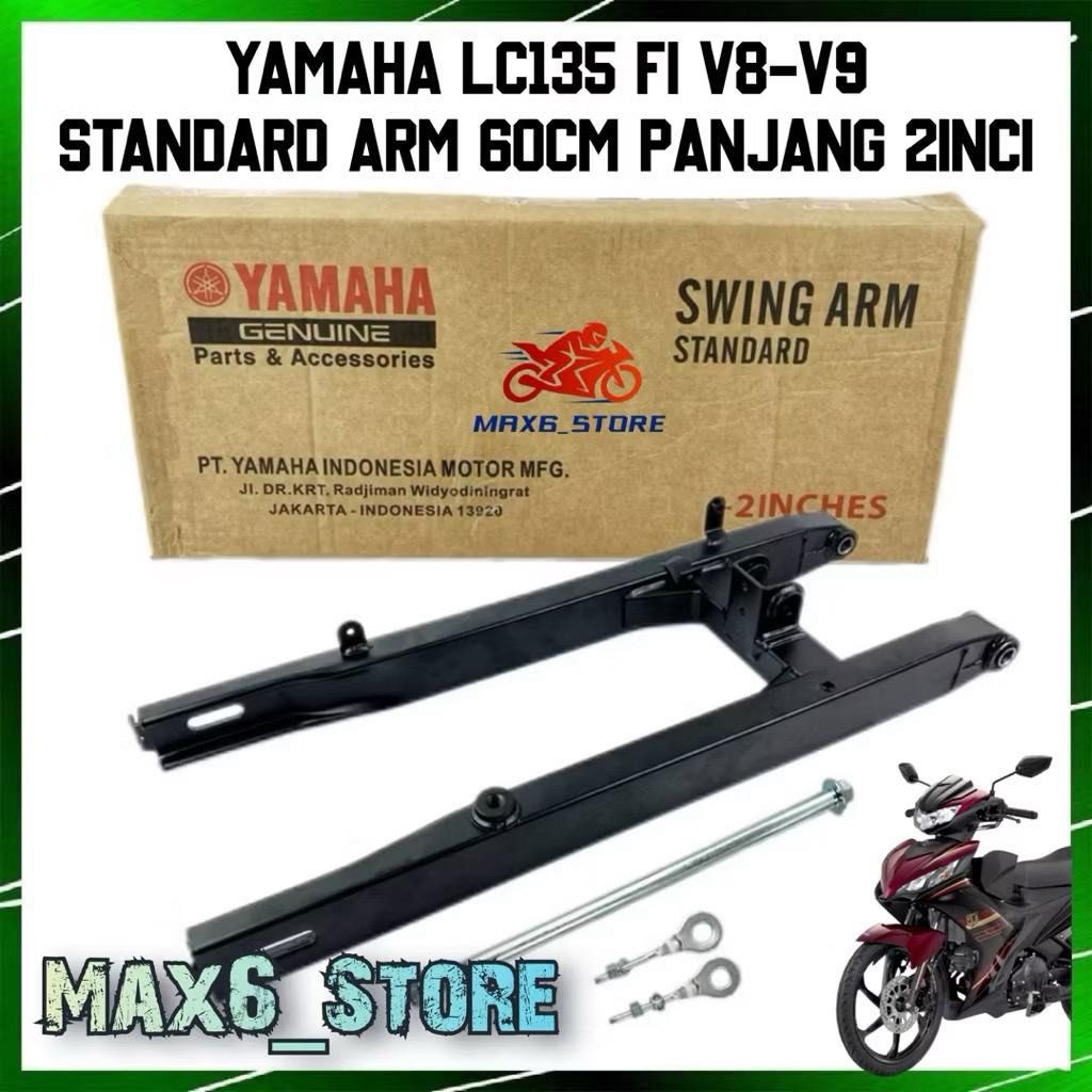 Yamaha LC135 FI V8-V9 Standard Swing Arm, Auto Accessories on Carousell
