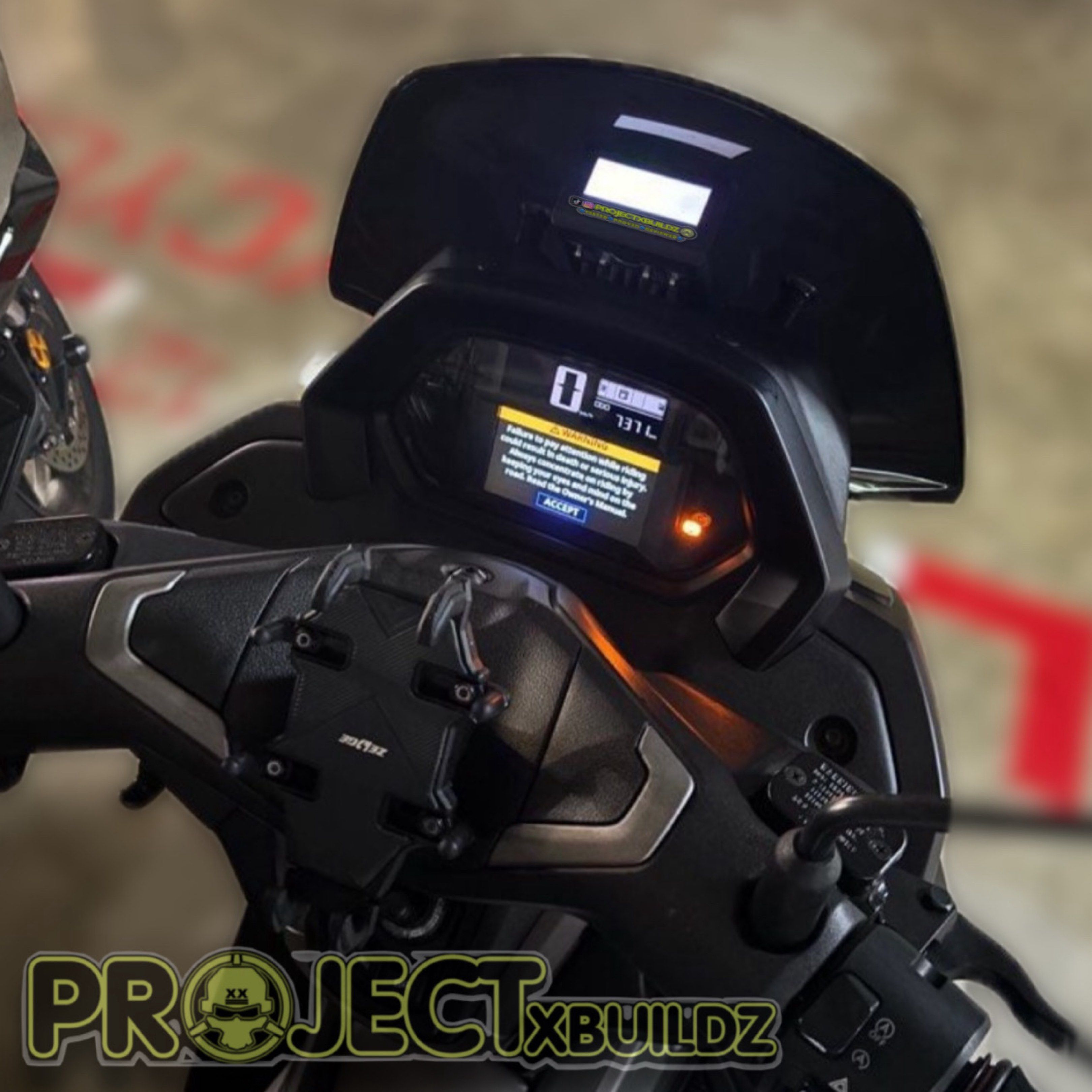 Yamaha Nmax Turbo - Handphone Holder - Obu Relocation, Motorcycles ...