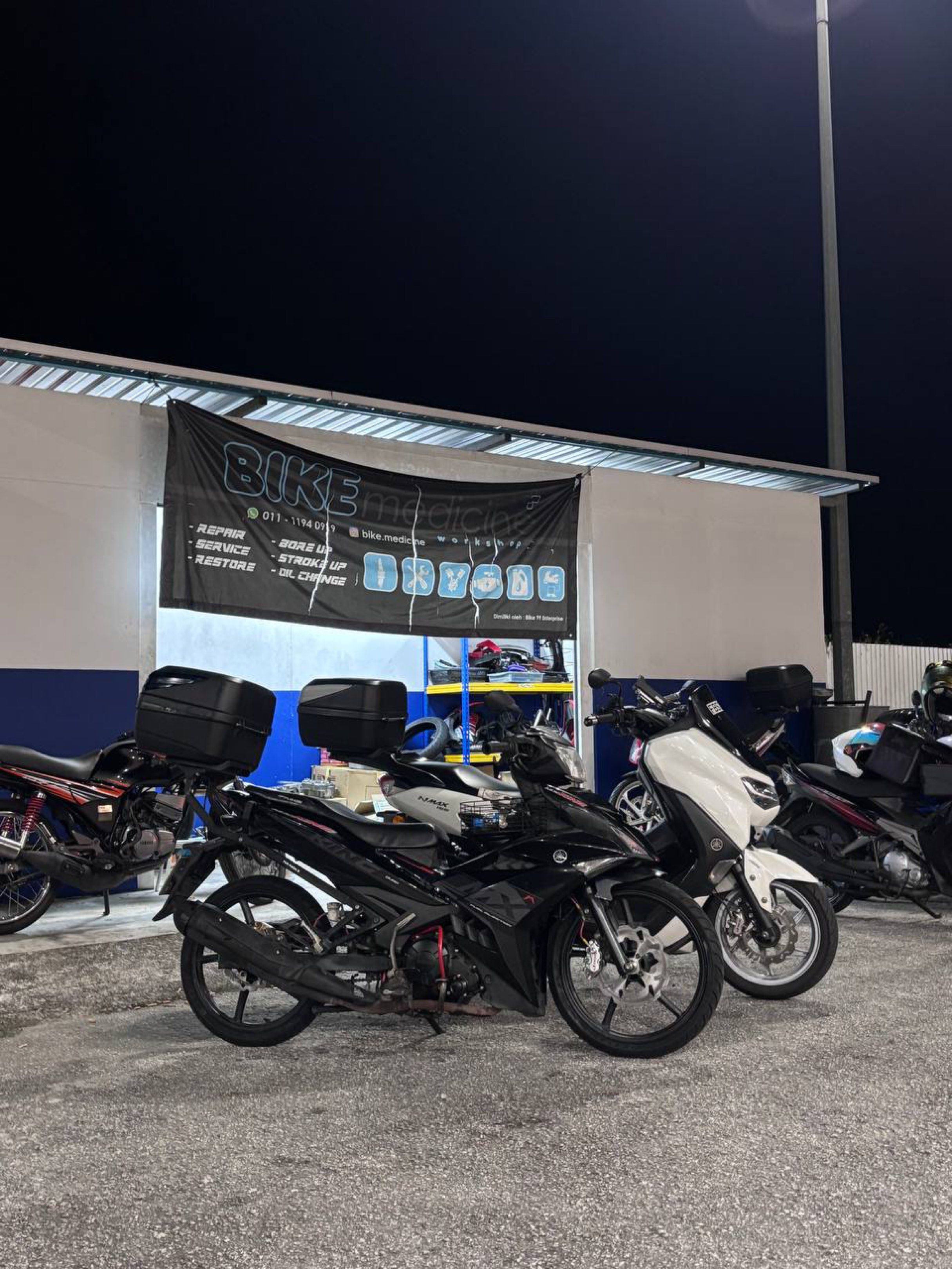 Yamaha Sniper V1, Motorcycles, Motorcycles for Sale, Class 2B on Carousell