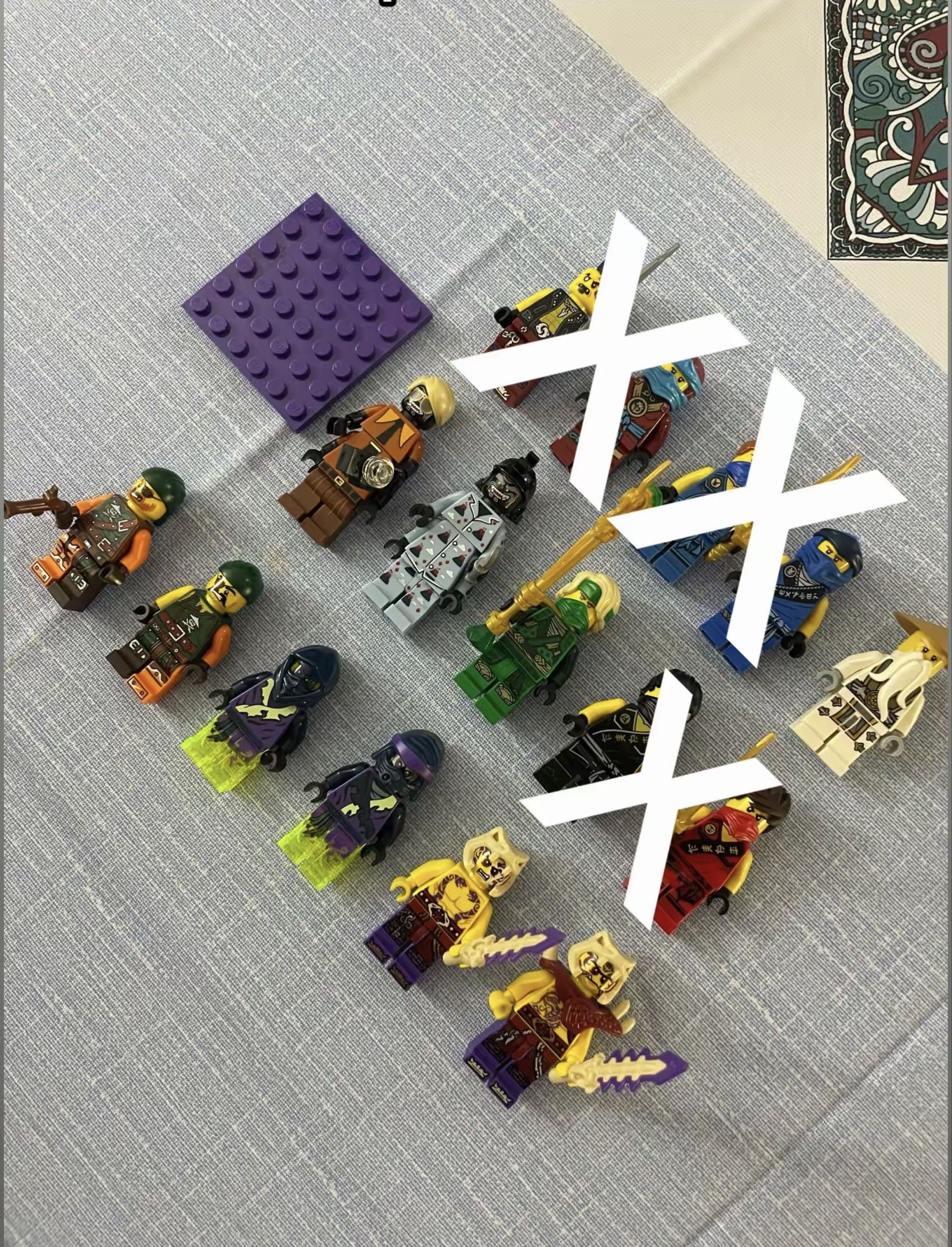 10 original Lego Ninjago Minifigures lot, Hobbies & Toys, Toys & Games ...