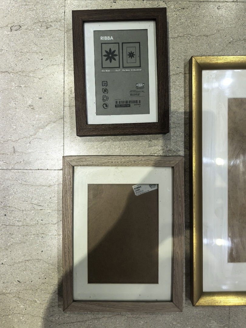 $15/set IKEA Assorted Picture Frames - Various Sizes, Furniture & Home ...