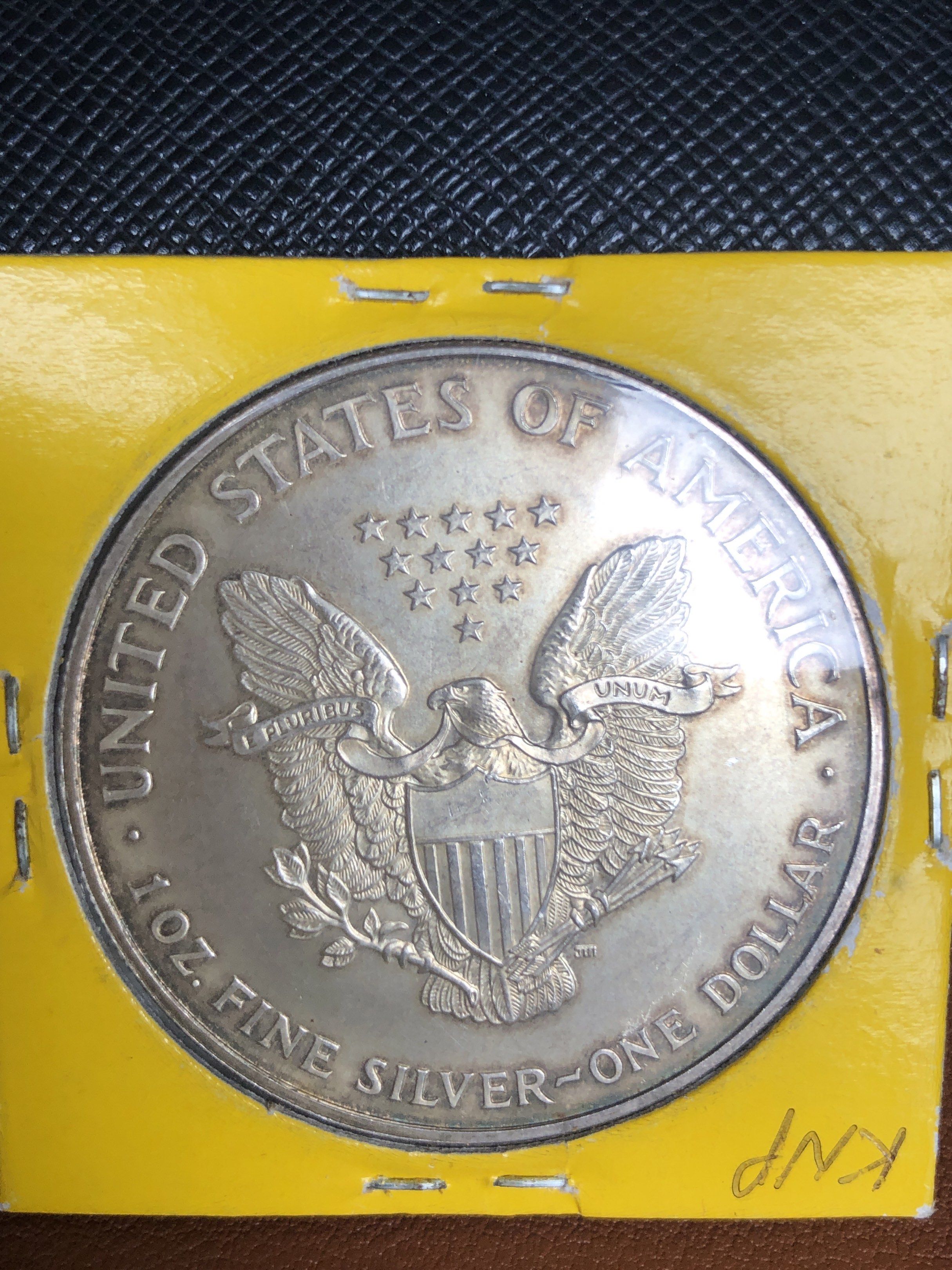 1995 American Silver Eagle 1 oz Silver Dollar, Hobbies & Toys ...