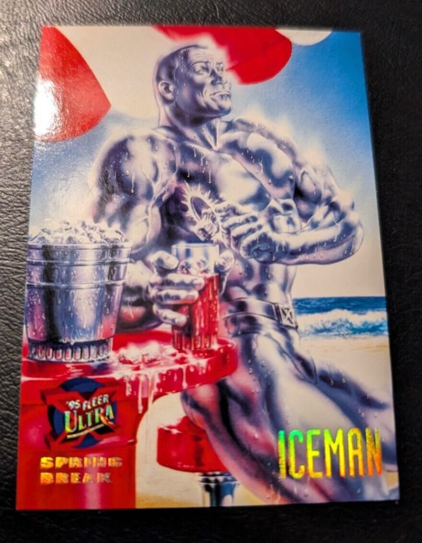 1995 Fleer Ultra X-Men Marvel Base Card #143 - Iceman, Hobbies & Toys ...
