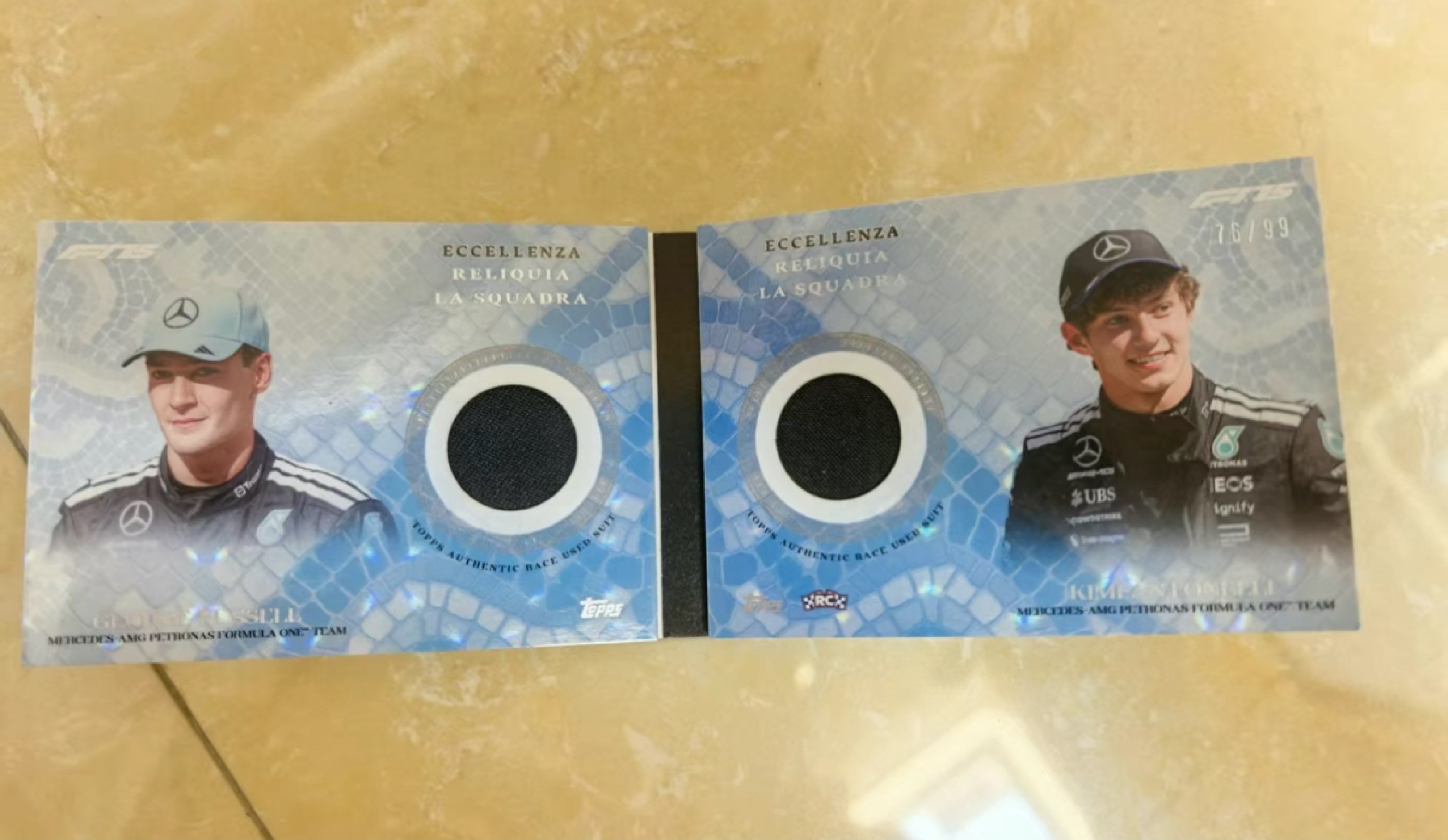 2025！eccllenzaTopps F1 Reliquia George Russell Card */99, Hobbies ...