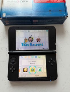 Nintendo 3DS XL - Limited Edition Blue, Video Gaming, Video Game ...