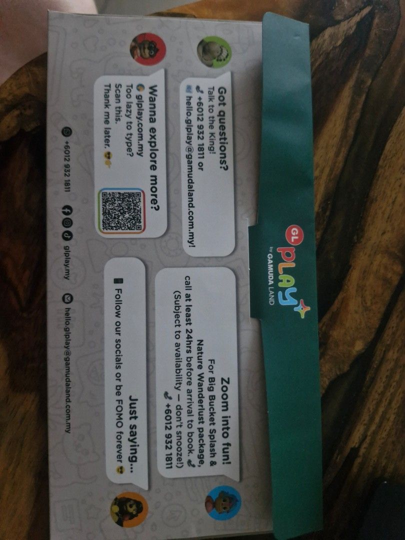 2 x Gamuda Land Play Ticket, Tickets & Vouchers, Local Attractions and ...