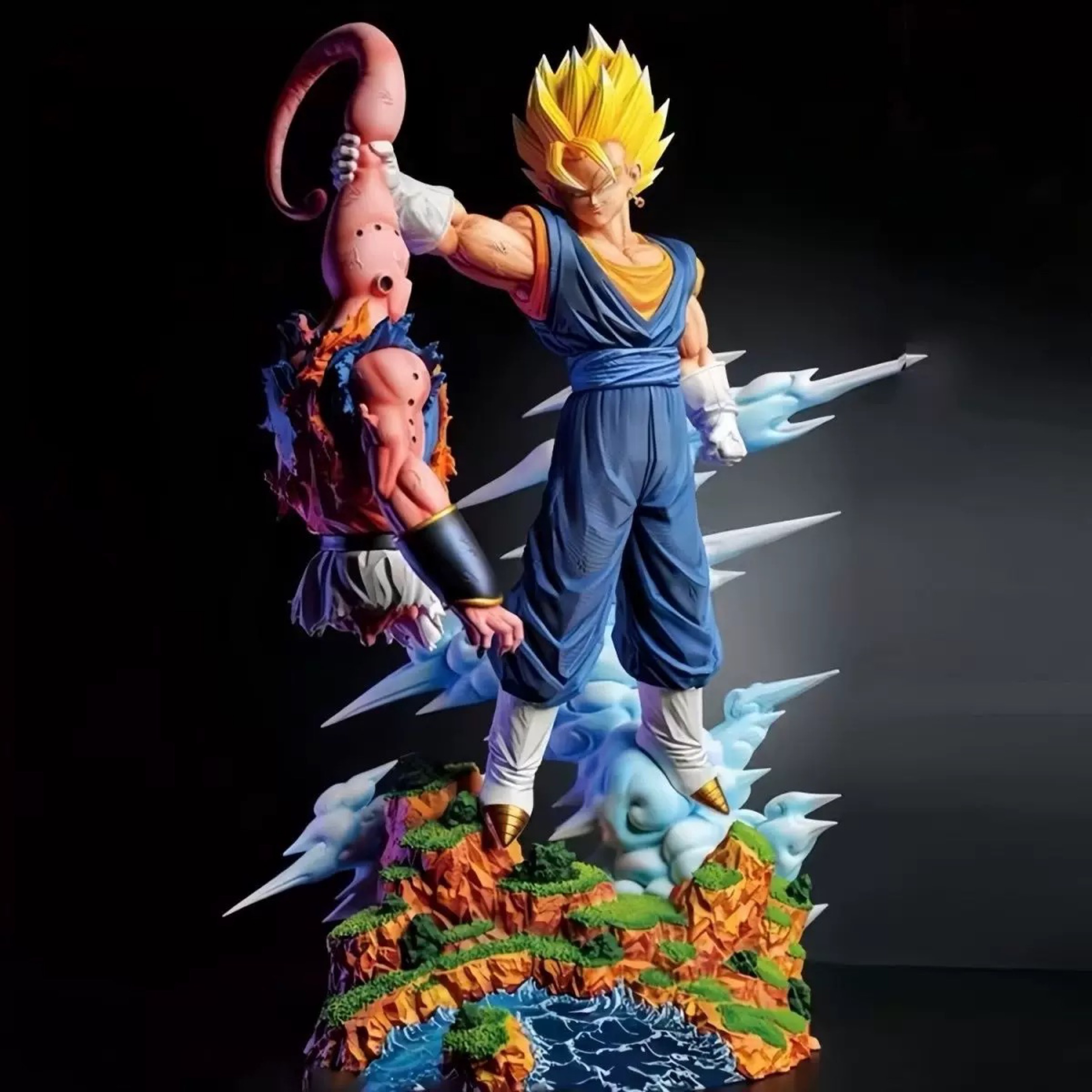 32cm | Dragon Ball Vegito vs Buu Scene GK Figure | Anime Battle Diorama ...