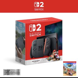 Nintendo Switch 2 Console + Mario Kart World Bundle, Video Gaming ...