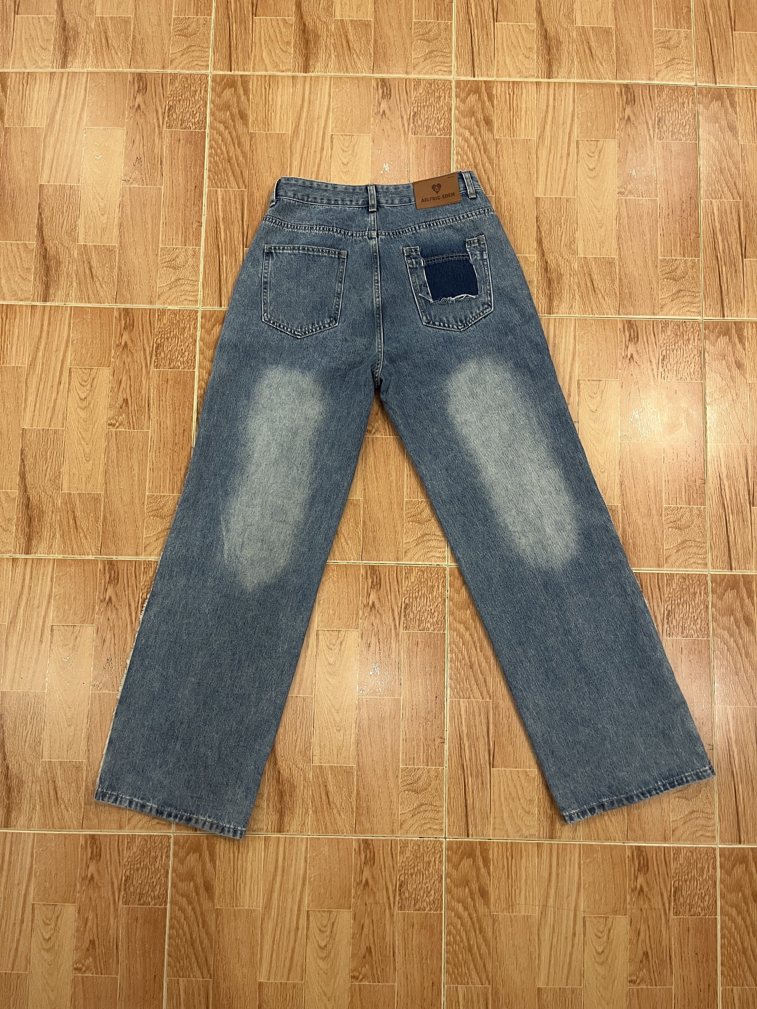Aelfric Eden Fringe Line Jeans, Men's Fashion, Bottoms, Jeans on Carousell