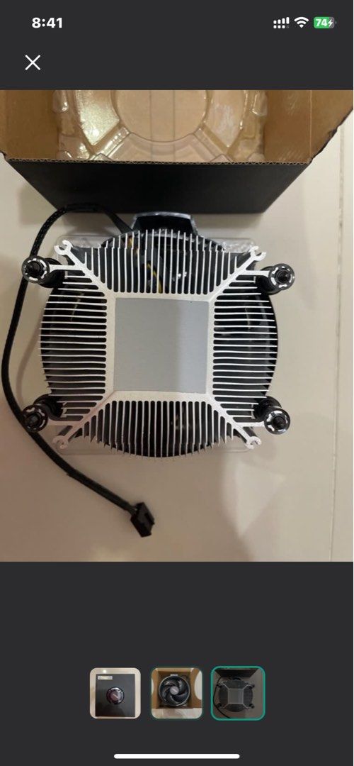 AMD Wraith Stealth CPU Cooler, Computers & Tech, Parts & Accessories ...