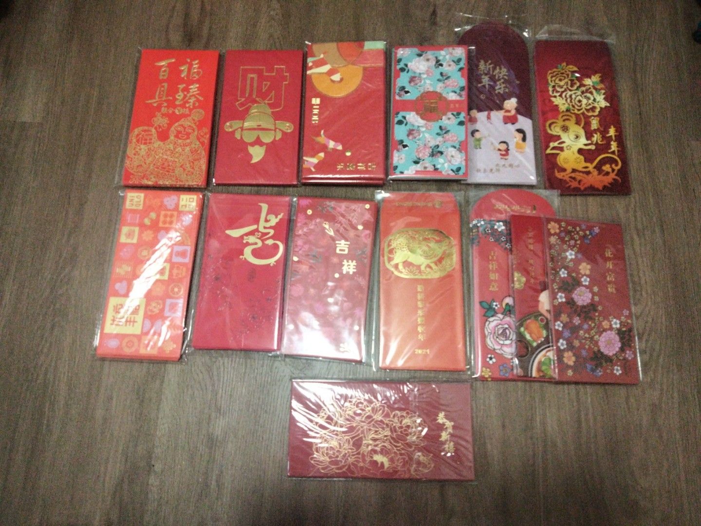 Assorted Chinese New Year Red Packets, Hobbies & Toys, Occasions ...