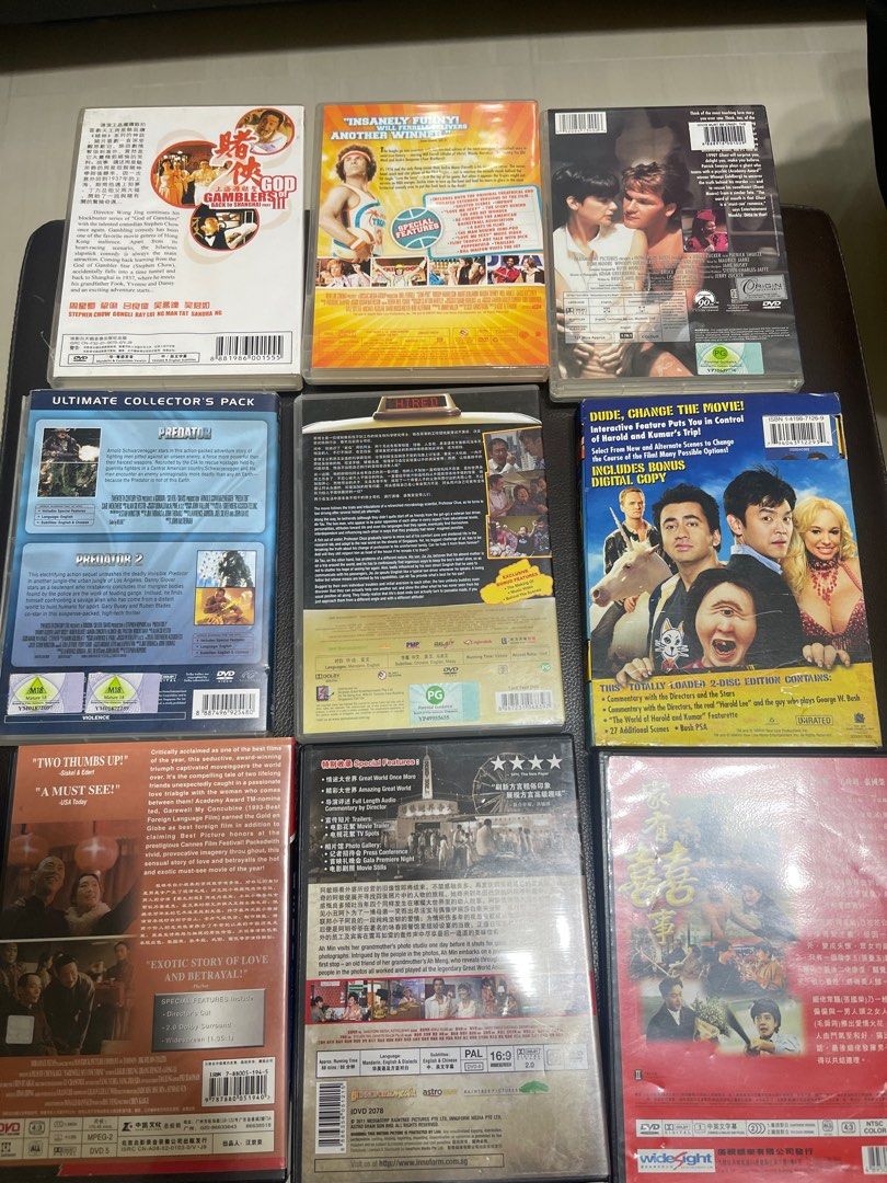 Assorted DVD Movie Collection, Hobbies & Toys, Music & Media, CDs ...