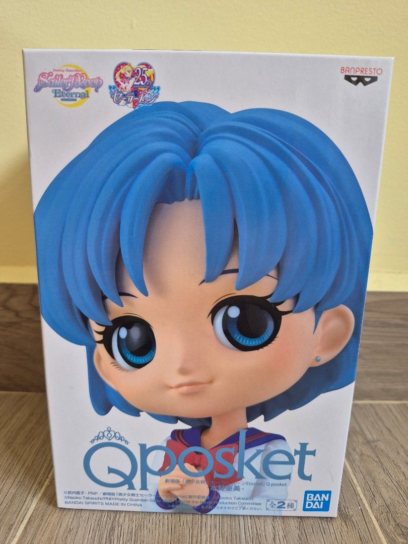 Banpresto Q Posket Sailor Moon Eternal Ami Mizuno Figure, Hobbies ...