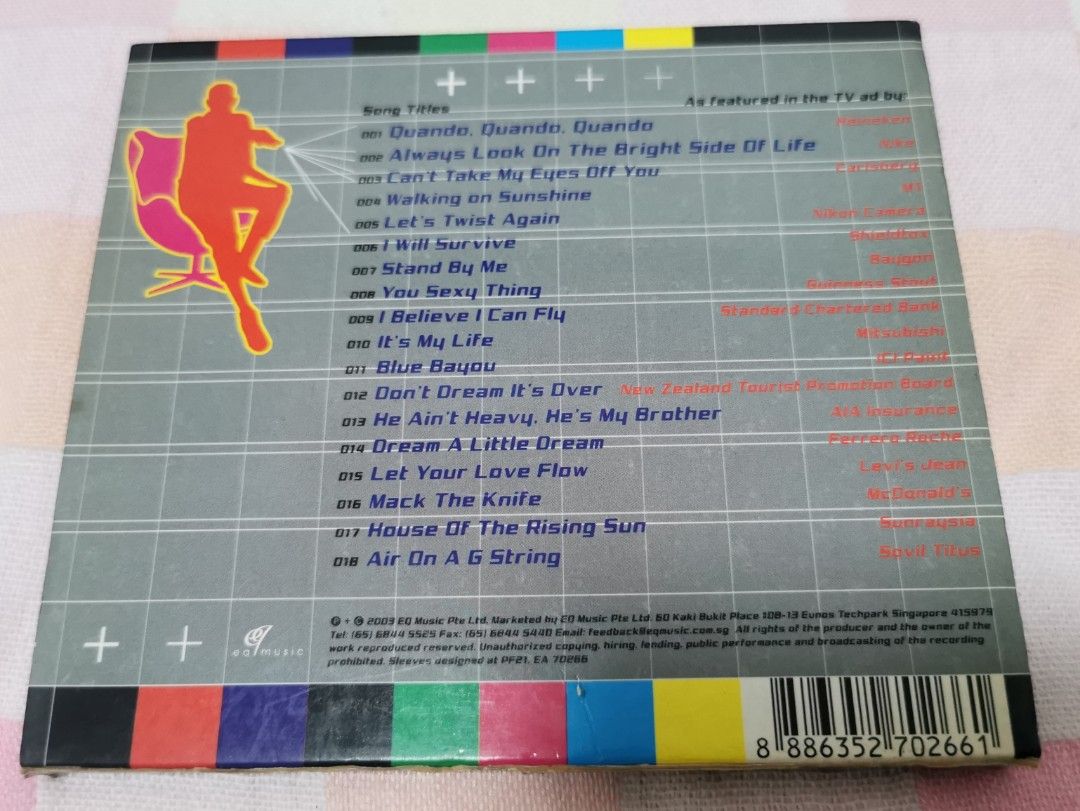 Best of TV Commercial Hits CD, Hobbies & Toys, Music & Media, CDs ...