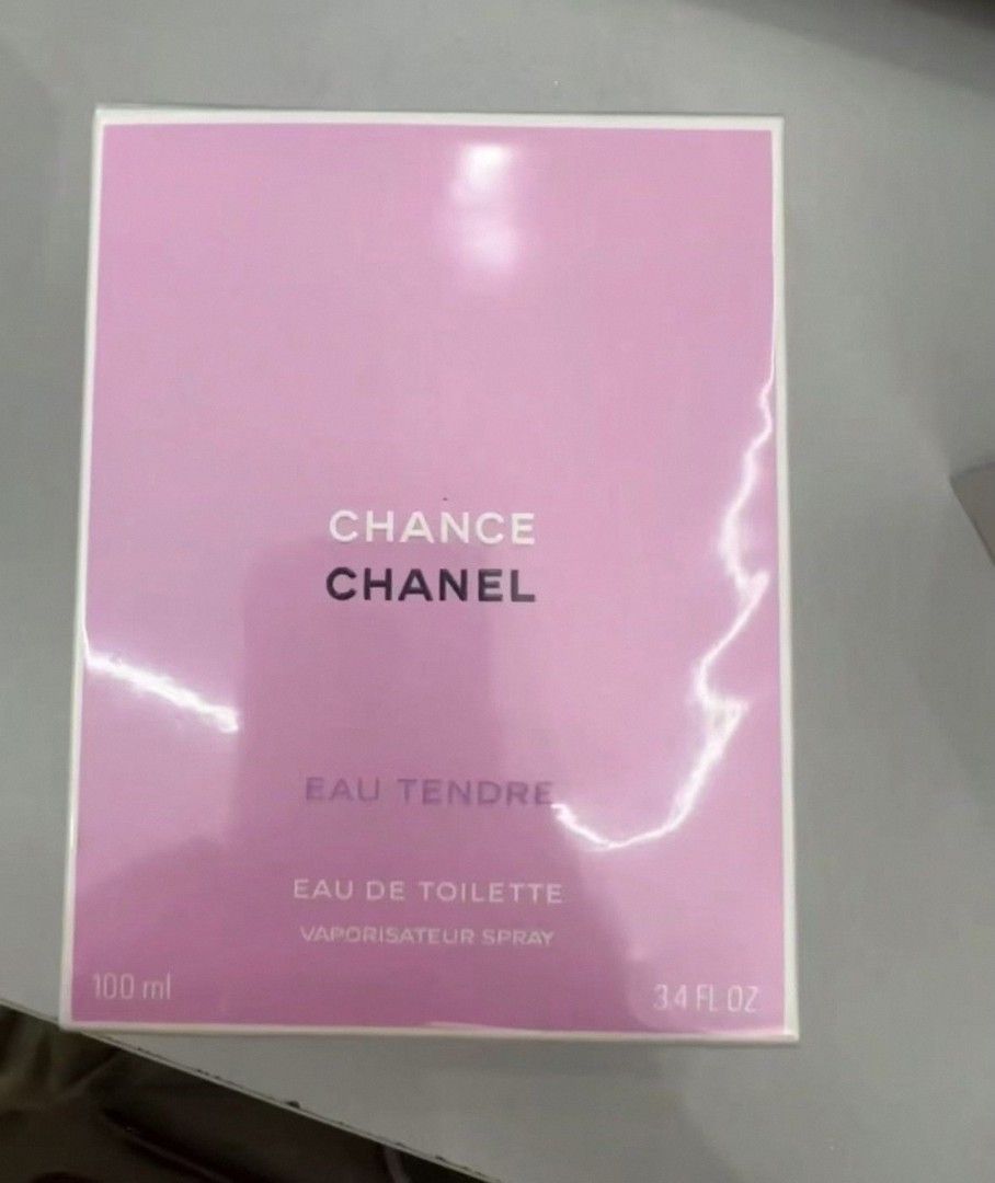 Chanel Chance Eau Tendre perfume 100ml, Beauty & Personal Care ...