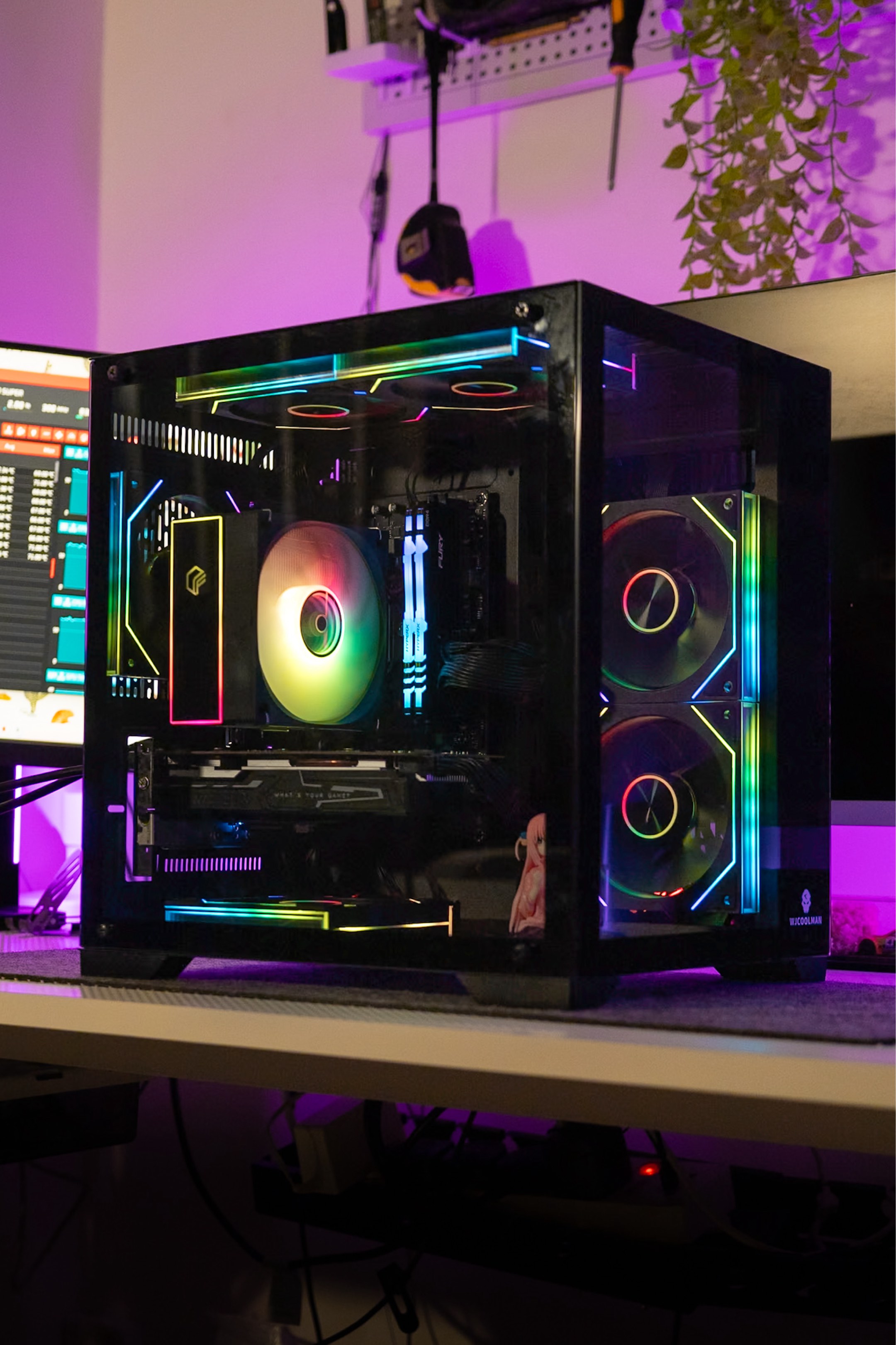 RGB Gaming PC + Mouse Keyboard GTX 1650 SUPER / intel 12th Gen / 512GB ...