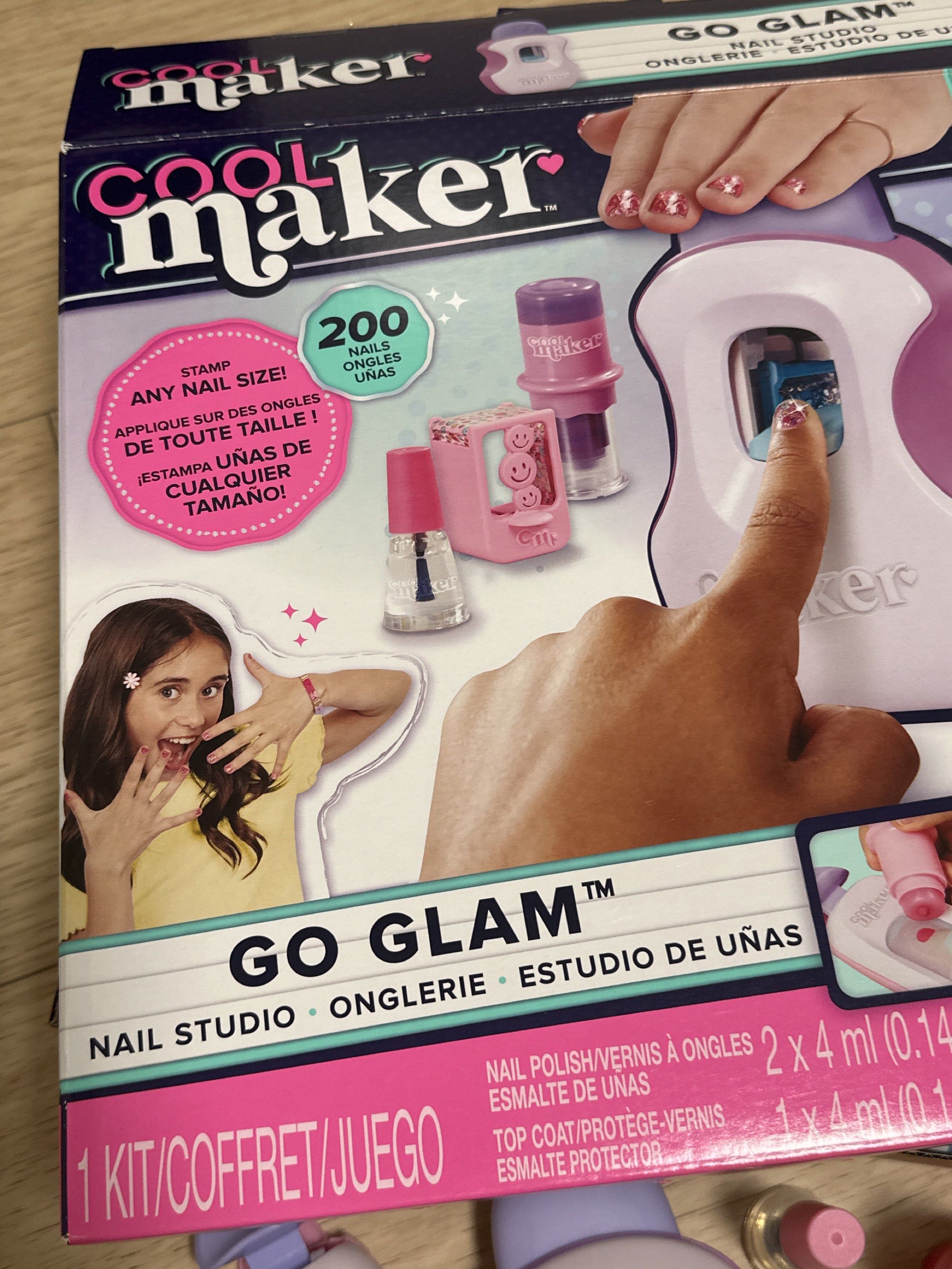 Cool Maker Go Glam Nail Studio Kit - Kids Beauty DIY, Hobbies & Toys ...