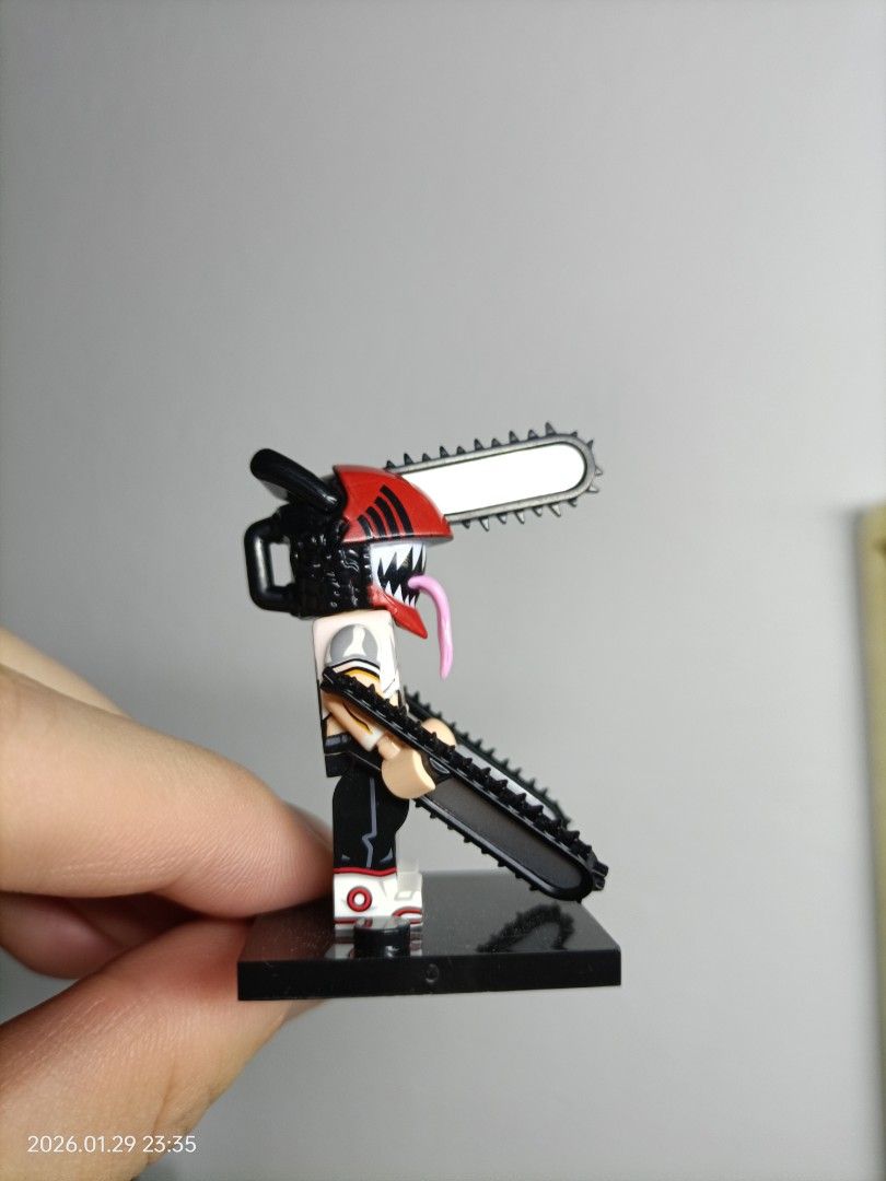 Custom lego Chainsaw Man Minifigure, Hobbies & Toys, Toys & Games on ...