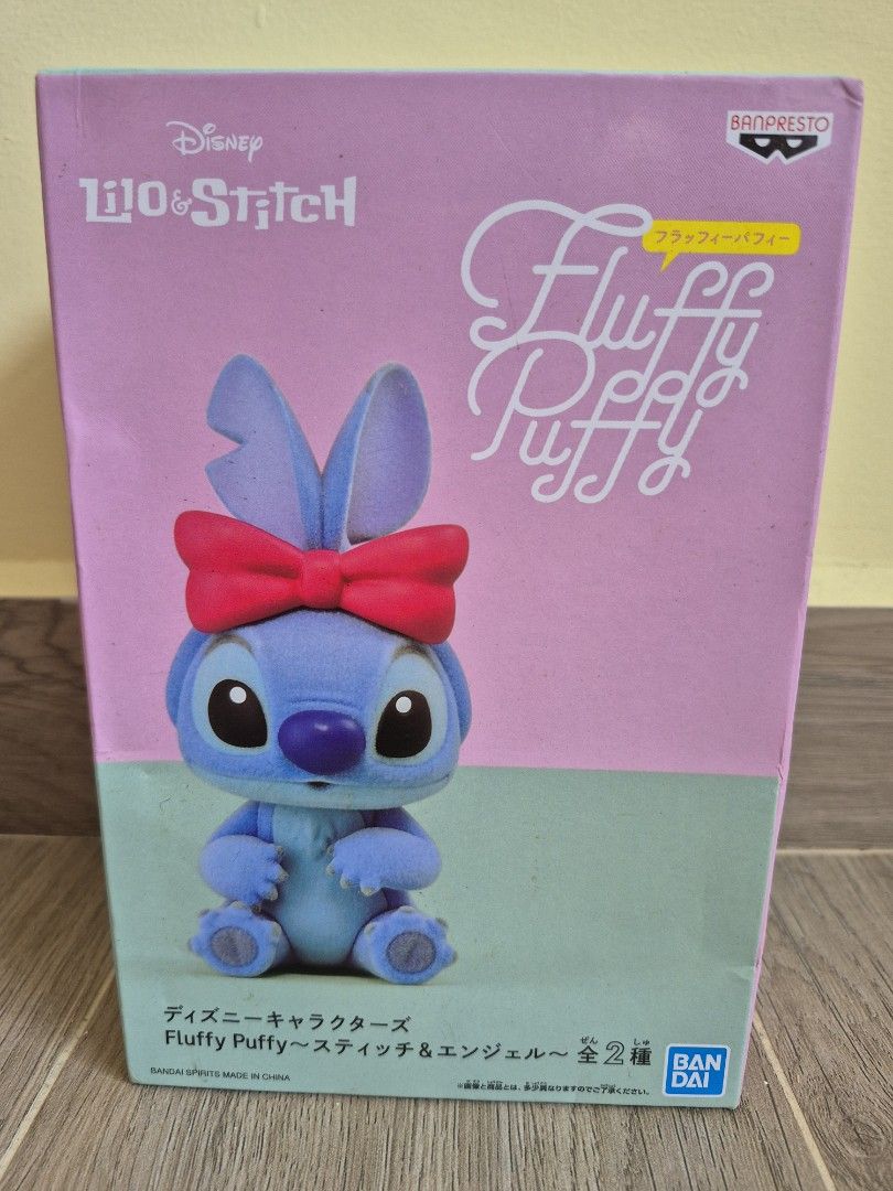 Disney Lilo & Stitch Fluffy Puffy Figure, Hobbies & Toys, Toys & Games ...