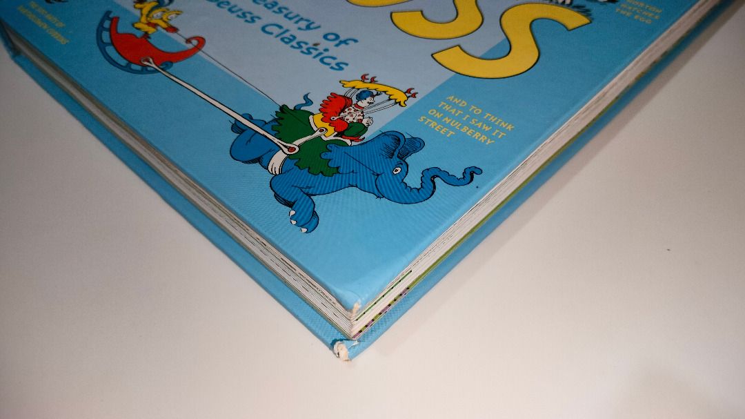 Dr Seuss Treasury of Classics Six by Seuss Lorax Horton Yertle ...