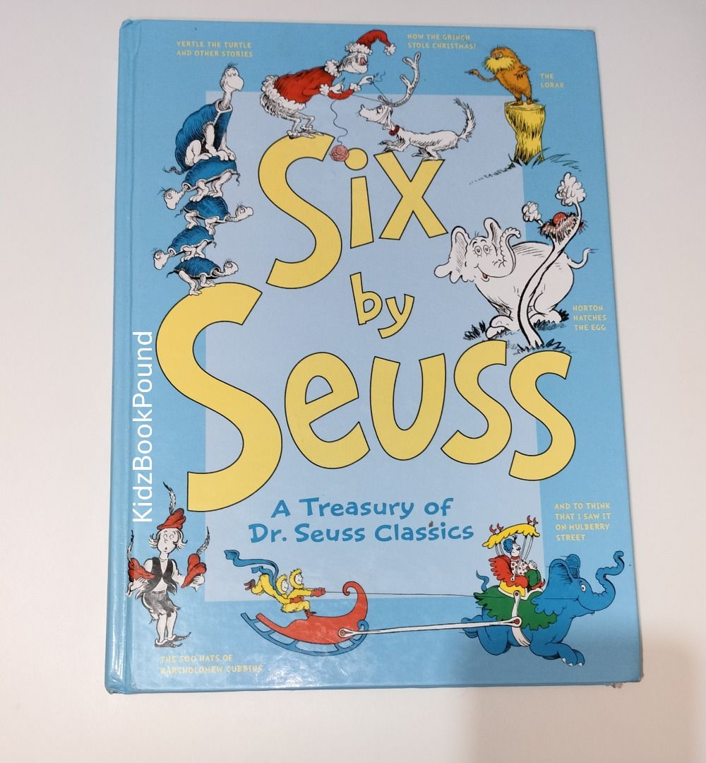 Dr Seuss Treasury of Classics Six by Seuss Lorax Horton Yertle ...